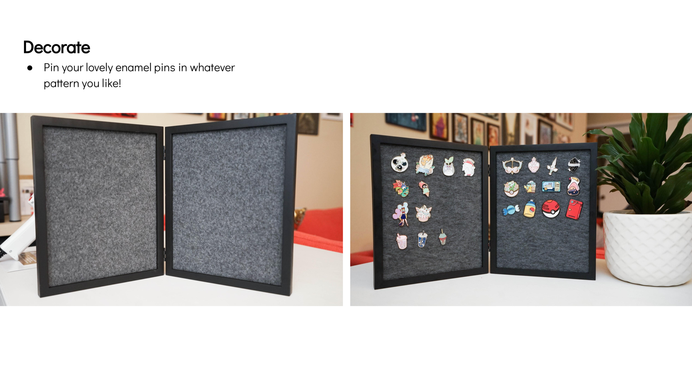 Enamel Pin Frame Display : 7 Steps (with Pictures) - Instructables