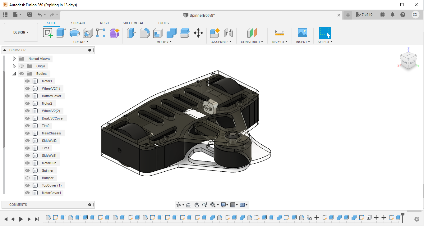 Plastic Antweight Combat Robot Design : 10 Steps (with Pictures ...