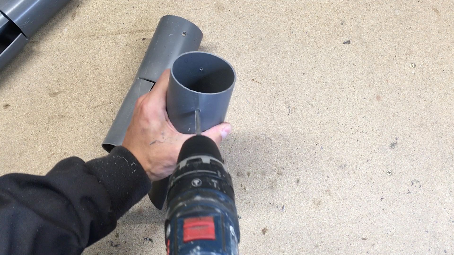 How to Make Cordless Driver Holder From PVC Pipe : 5 Steps (with ...