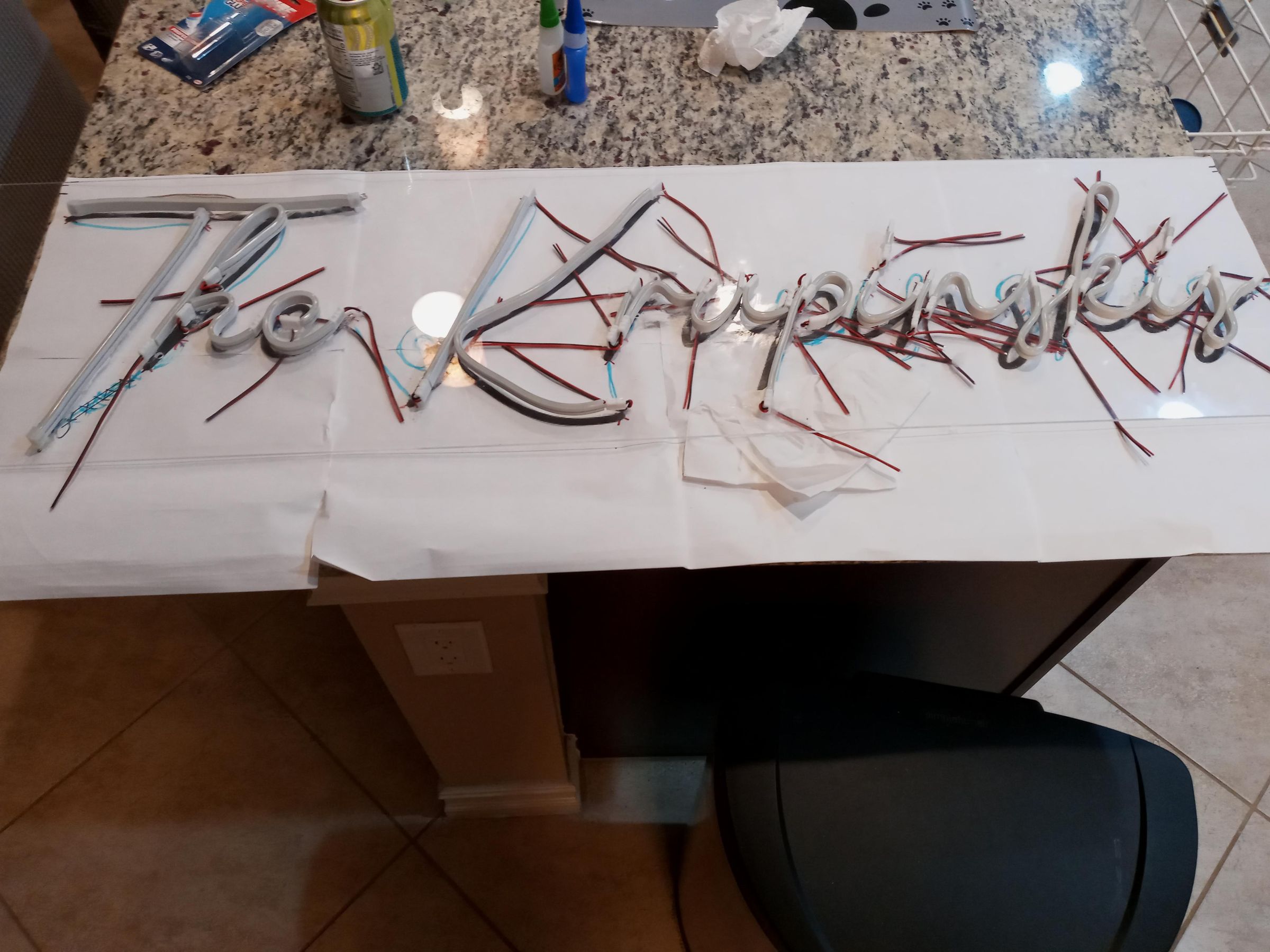 Neon Style LED Sign - No Soldering : 8 Steps (with Pictures ...