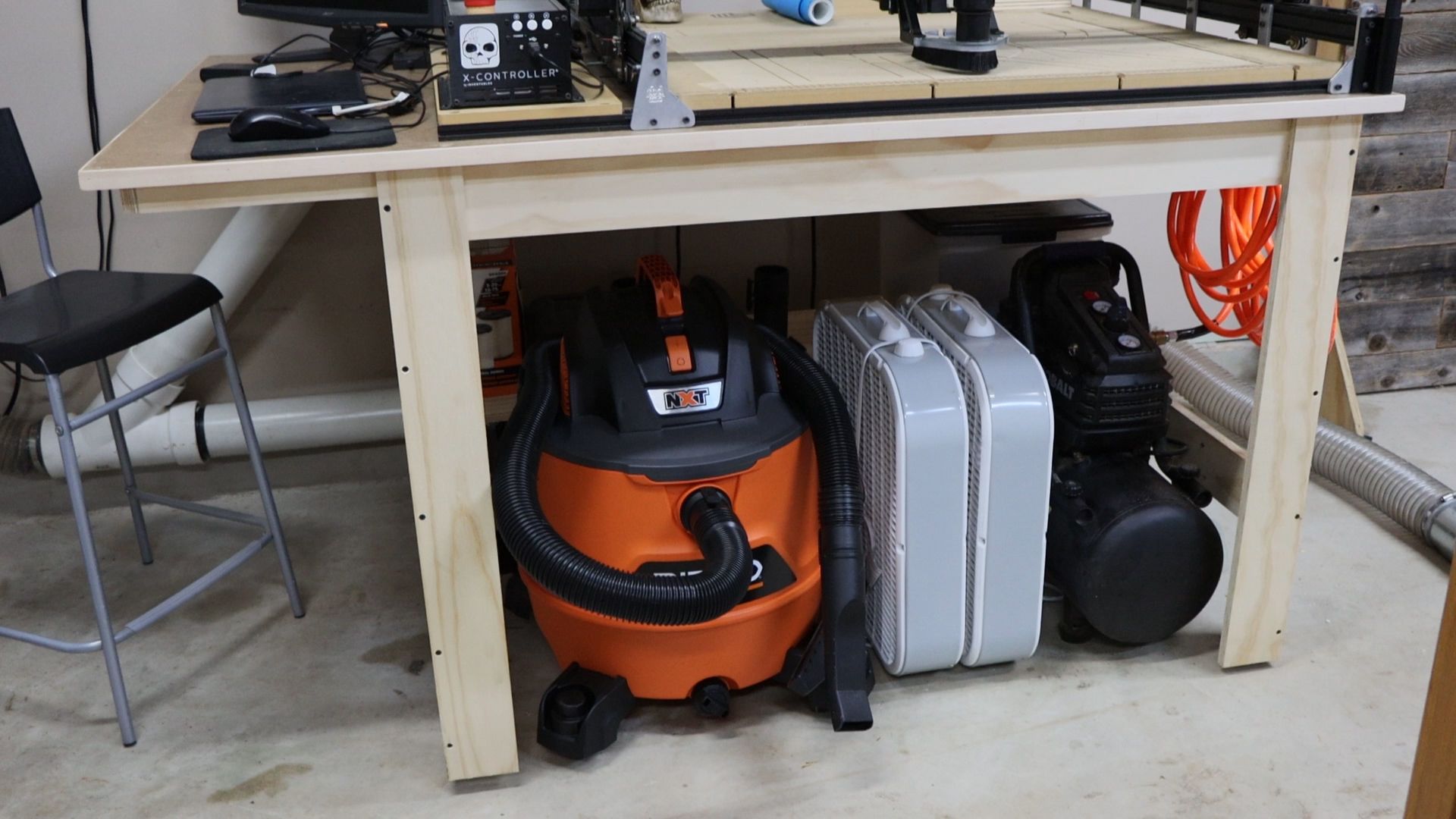 DIY Workshop Table (From Plywood!) : 10 Steps (with Pictures ...