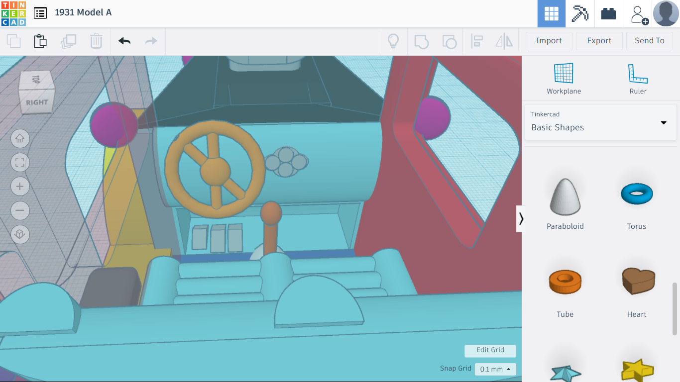 How to Make a Model a and Scene Using Tinkercad : 33 Steps (with ...