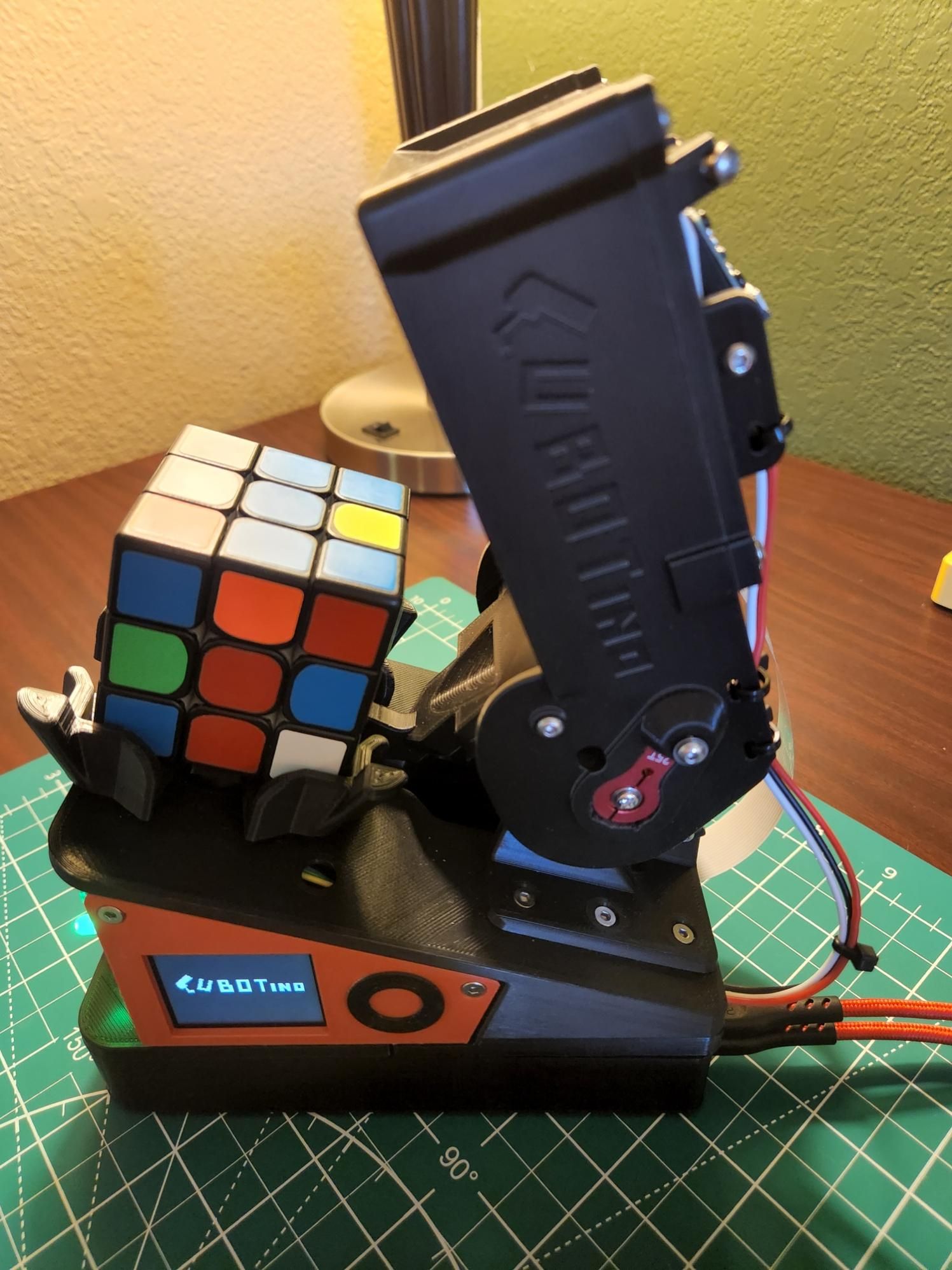CUBOTino Autonomous: Small, 3D Printed, Rubik's Cube Robot (Raspberry Pi Zero 2, PiCamera) : 11 ...
