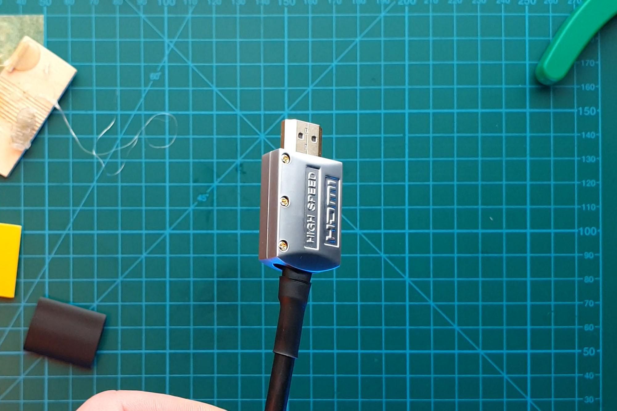 Repair Broken HDMI Cable Without Soldering Skills : 6 Steps (with ...