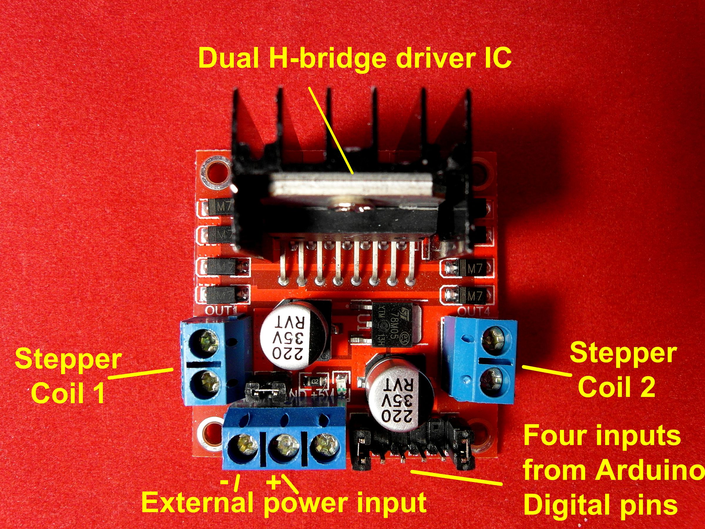 Arduino Stepper Drivers-1/2 : 8 Steps (with Pictures) - Instructables