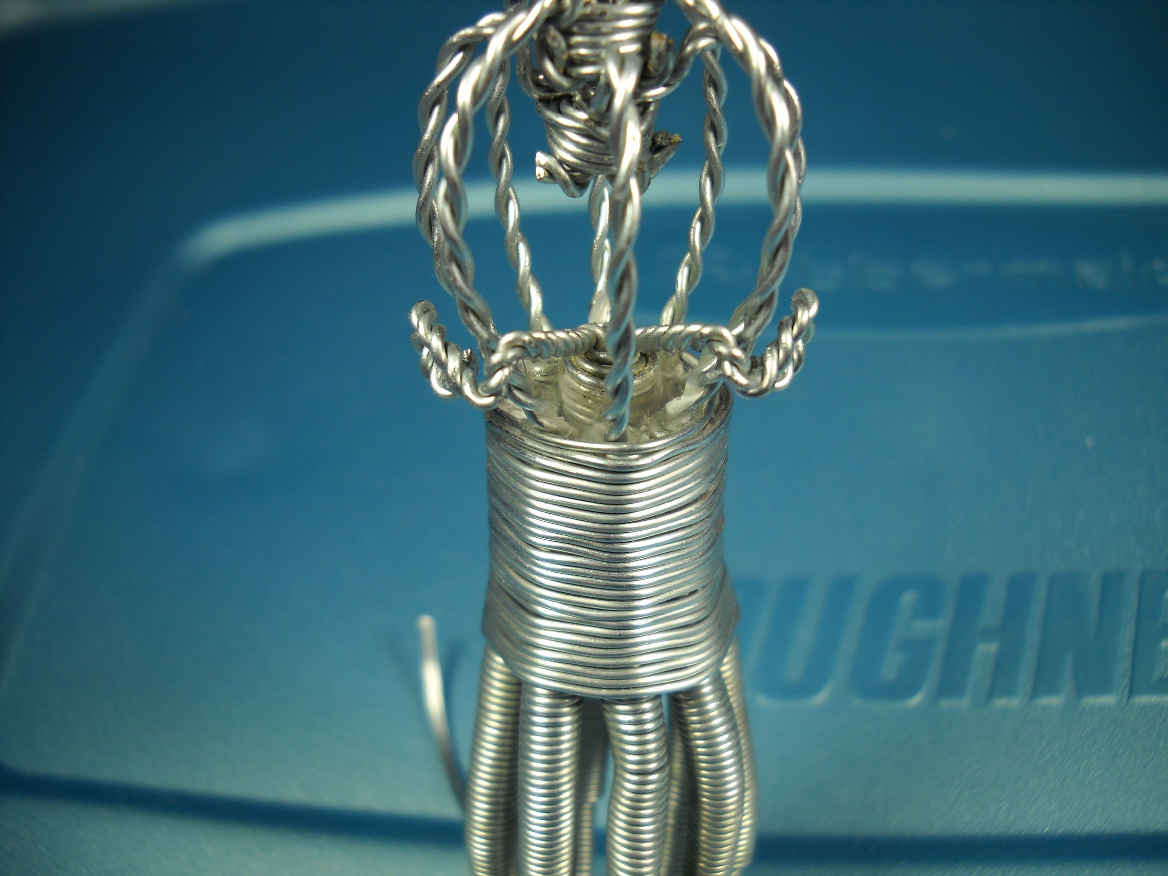 How to Make a Wire Octopus Sculpture (simplified). Cheap and Easy But ...