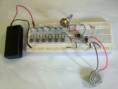 Simple Electronic Piano With 555 Timer in CD Case : 9 Steps (with ...