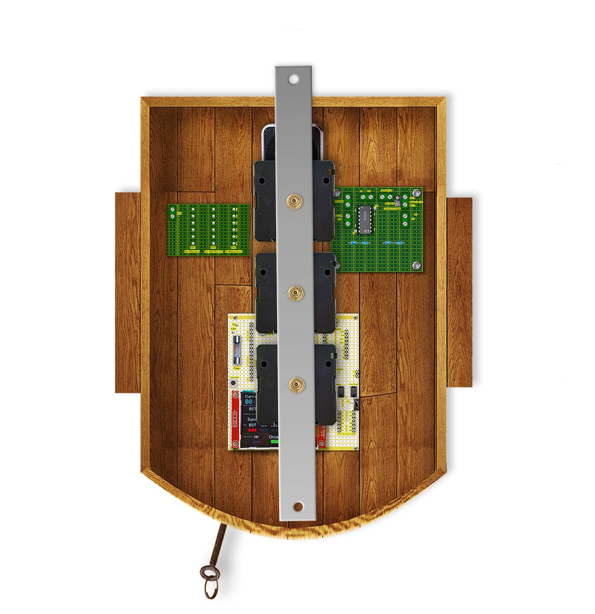 Arduino Controlled DCF77 Synchronized Astronomical Regulator Master ...