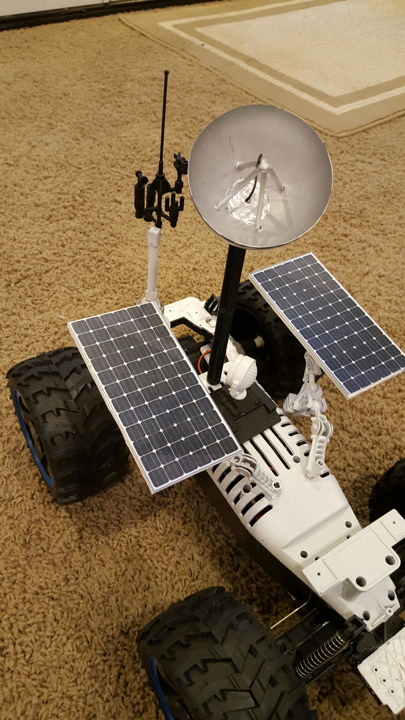 Remote Controlled Mars Rover W/ Android App : 14 Steps (with Pictures ...