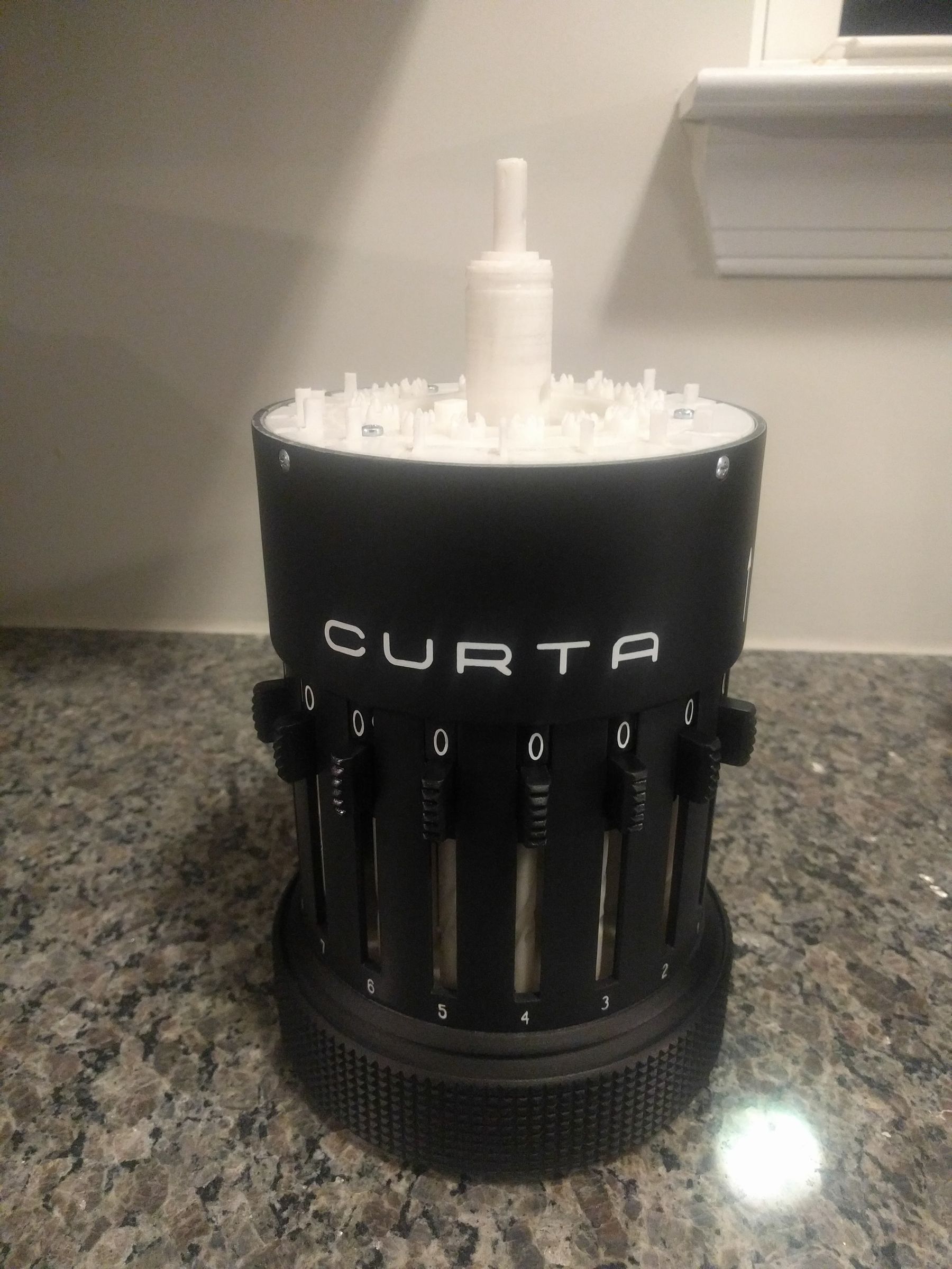 Build a 3D Printed Curta Calculator : 24 Steps (with Pictures ...