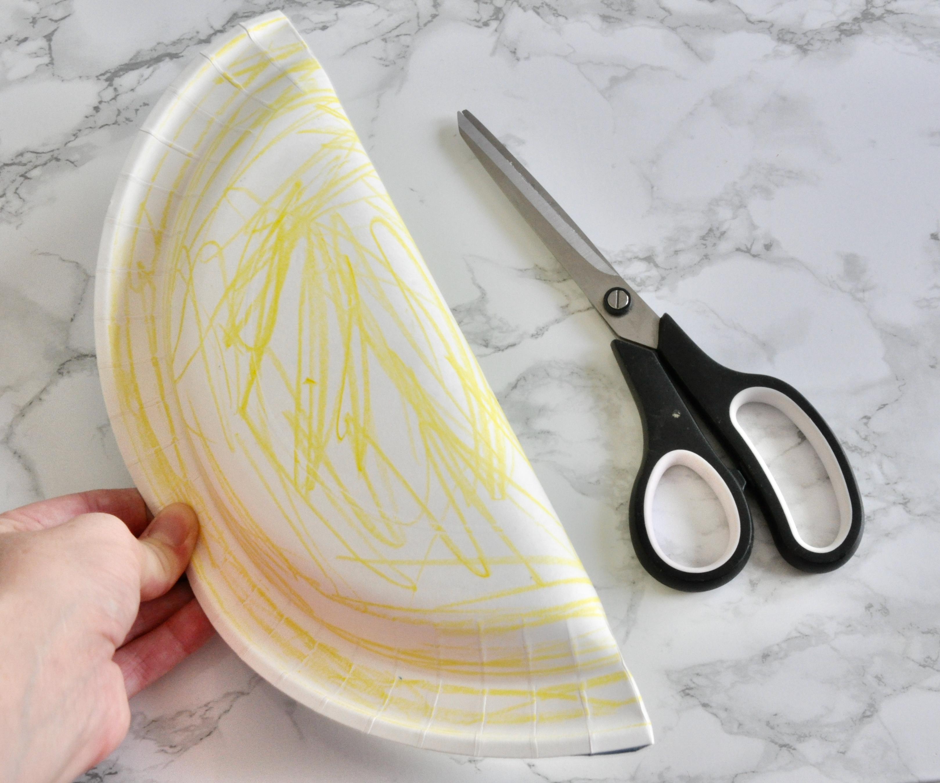 Paper Plate Fractions - Math Manipulative : 8 Steps (with Pictures ...