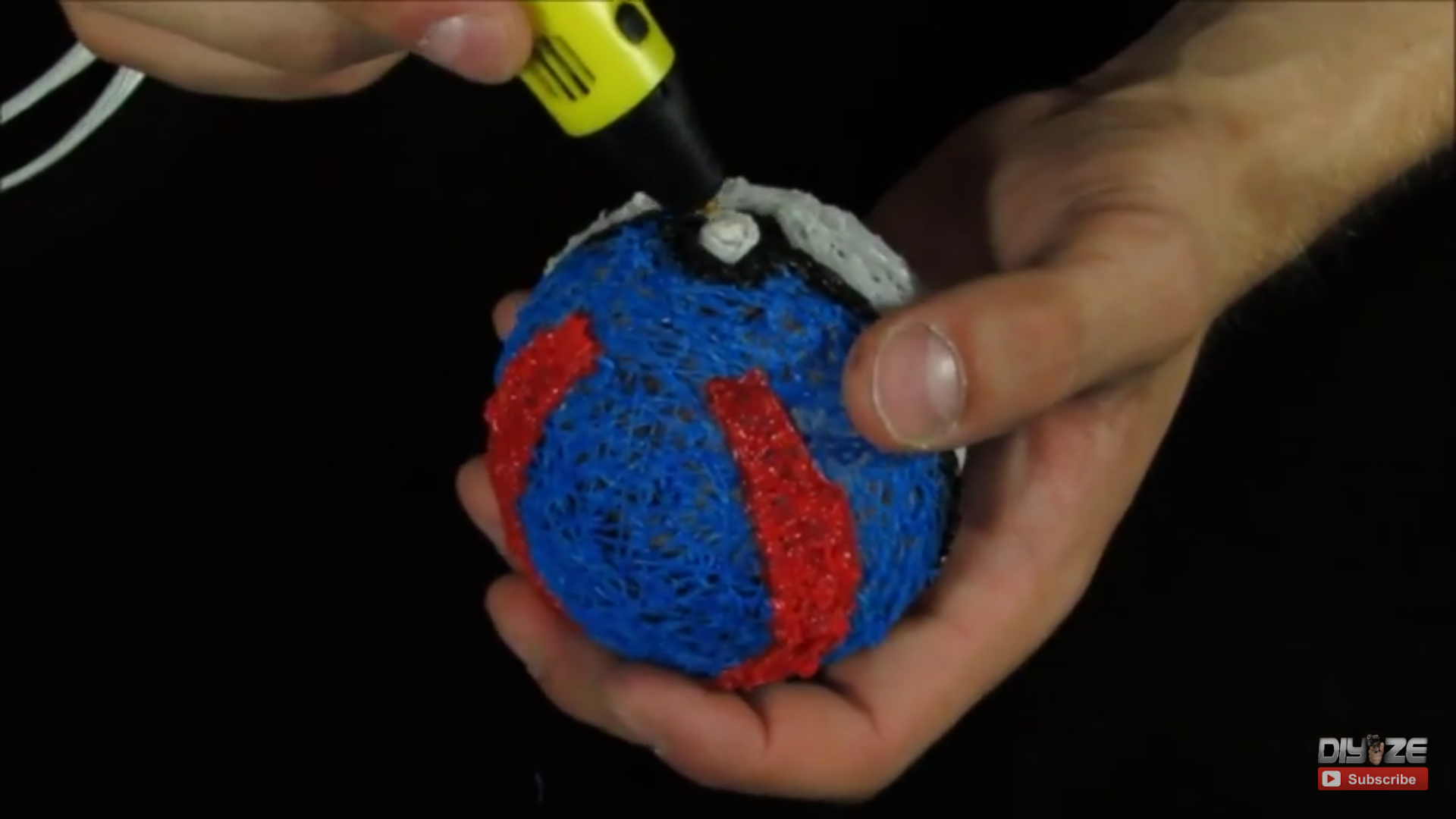 DIY Pokeball Using 3D Pen : 6 Steps (with Pictures) - Instructables
