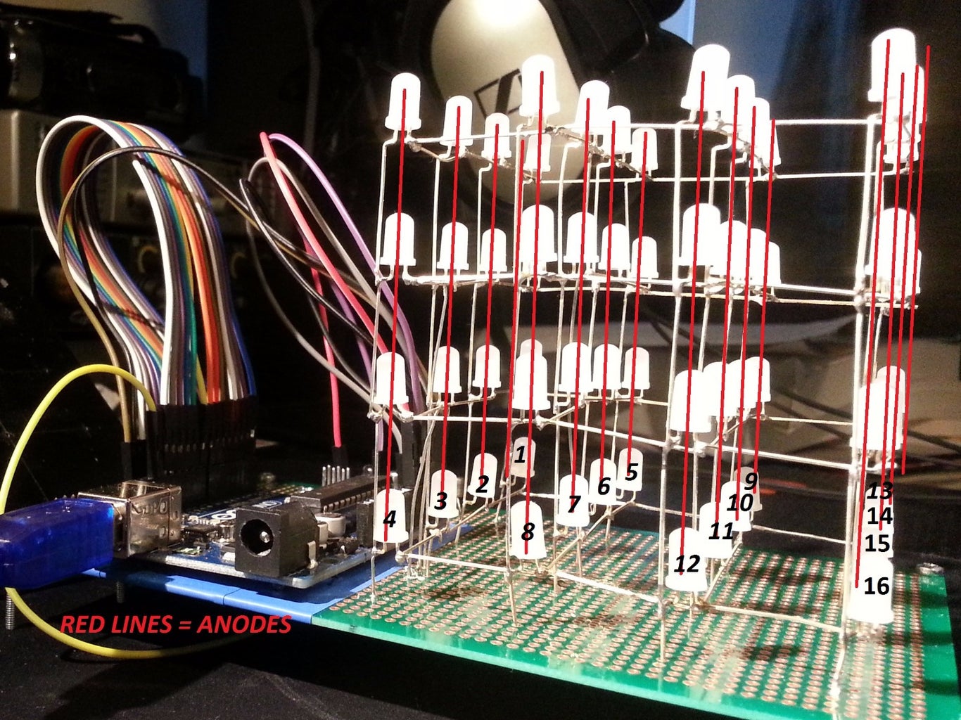 Led Cube Code Generator 4x4x4 Arduino With Pictures Instructables