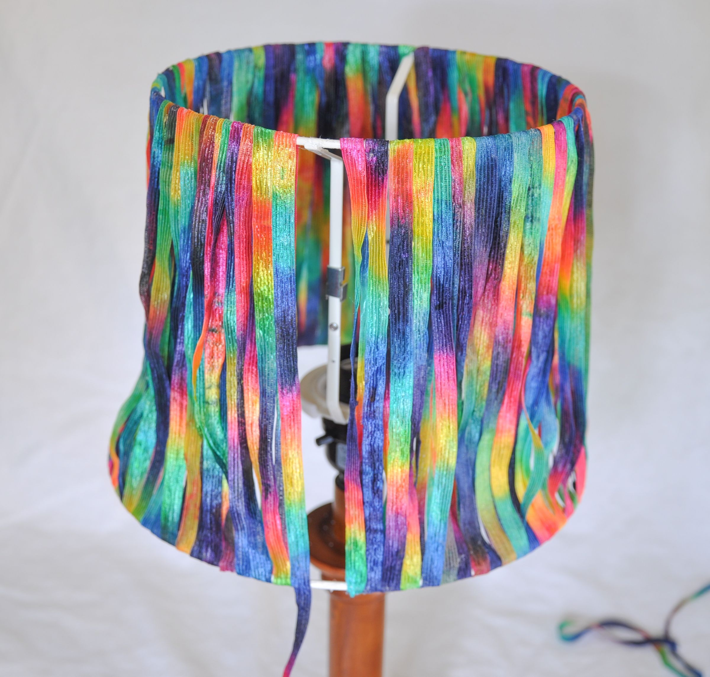 Ribbon Lampshade : 8 Steps (with Pictures) - Instructables