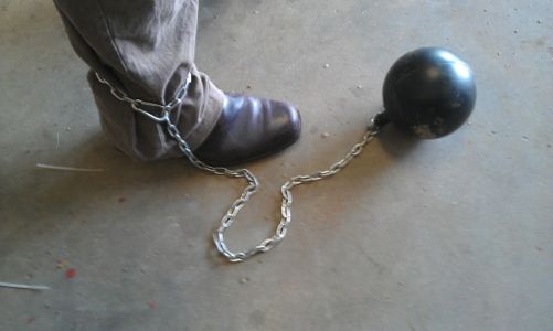 Ball and Chain - for Bucks/stag Party - Instructables
