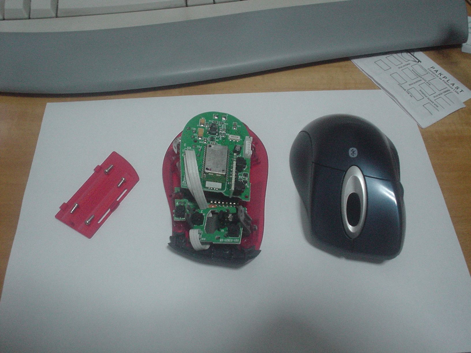 The Blue Laser Bluetooth Mouse : 4 Steps - Instructables