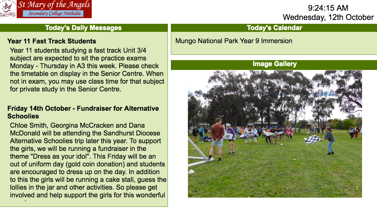 Digital Notice Board for Schools : 9 Steps (with Pictures) - Instructables