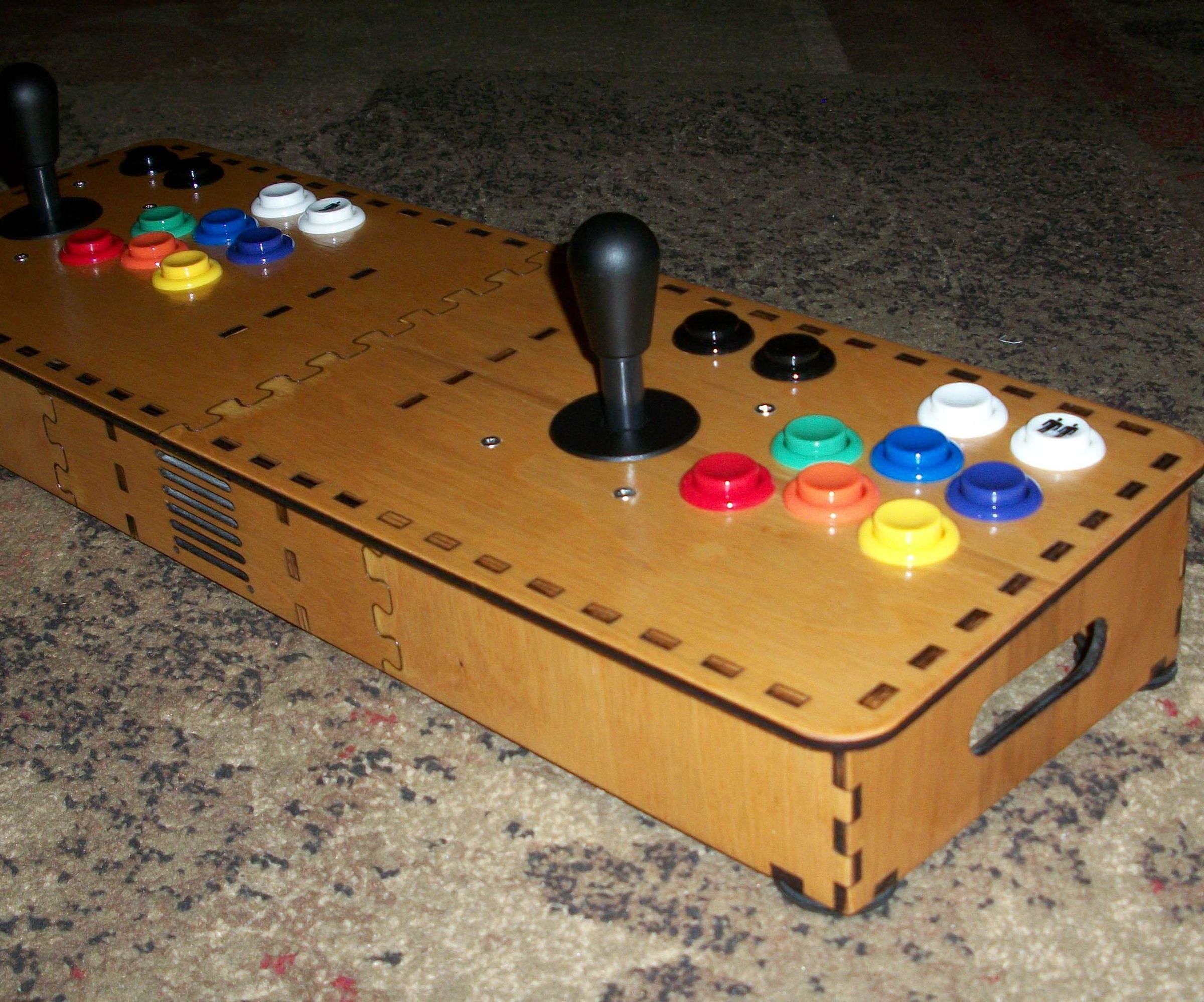 diy arcade box with raspberry pi and retropie DIY Project - Step-by ...