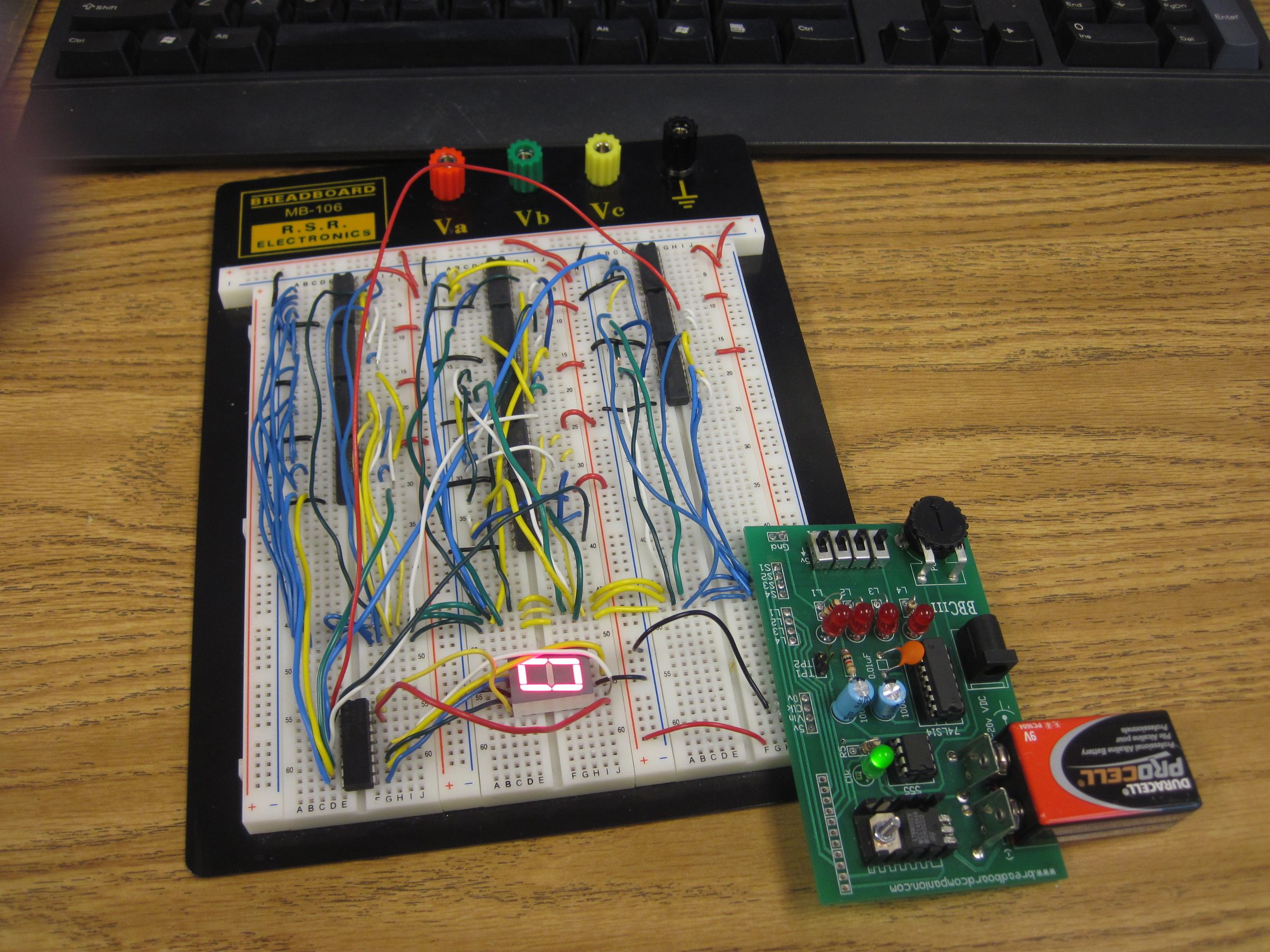 How to Make Your Birthday on a Breadboard Using a Seven Segment Display ...