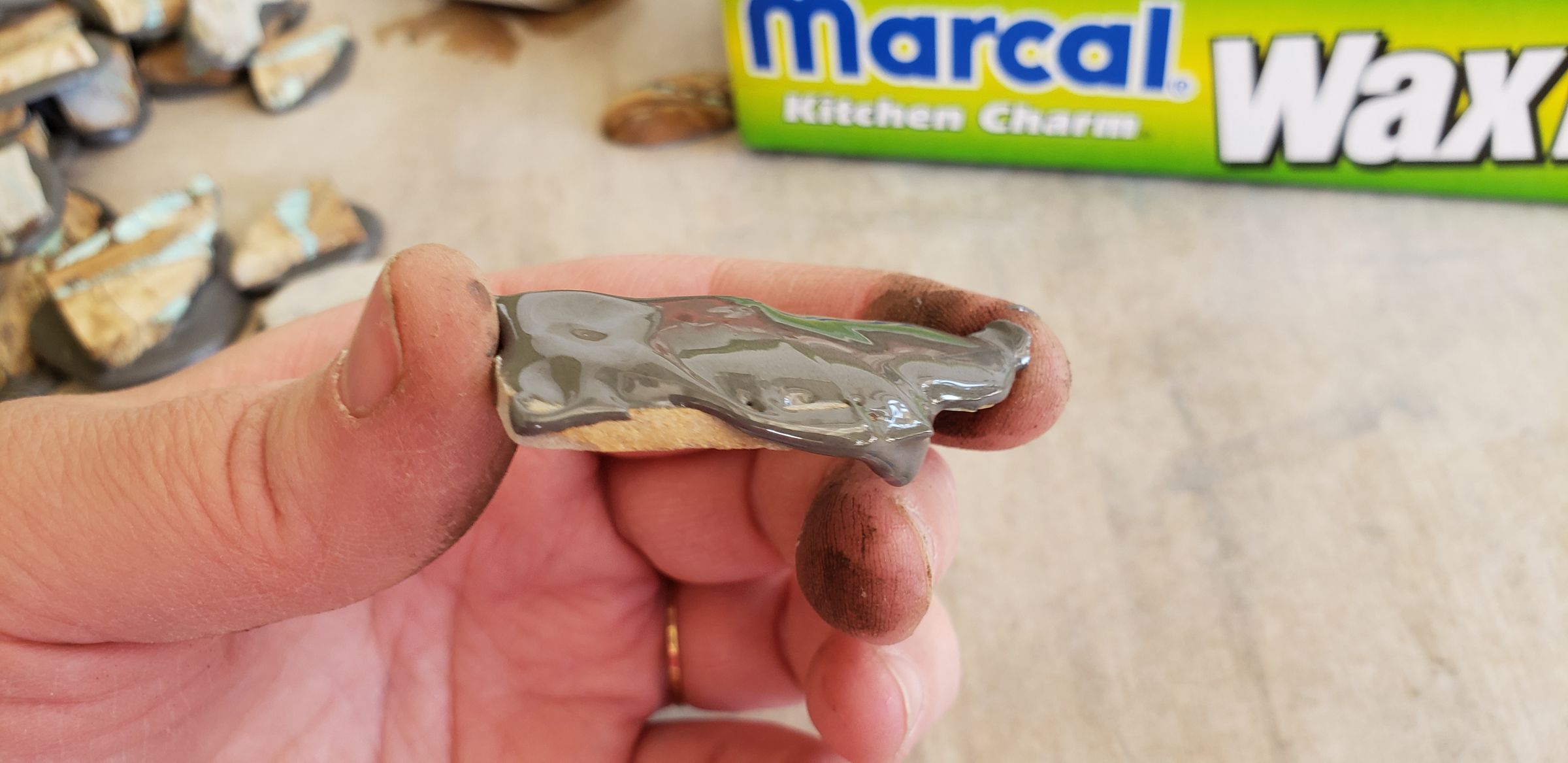 How to Back Turquoise for Jewelry : 6 Steps (with Pictures) - Instructables