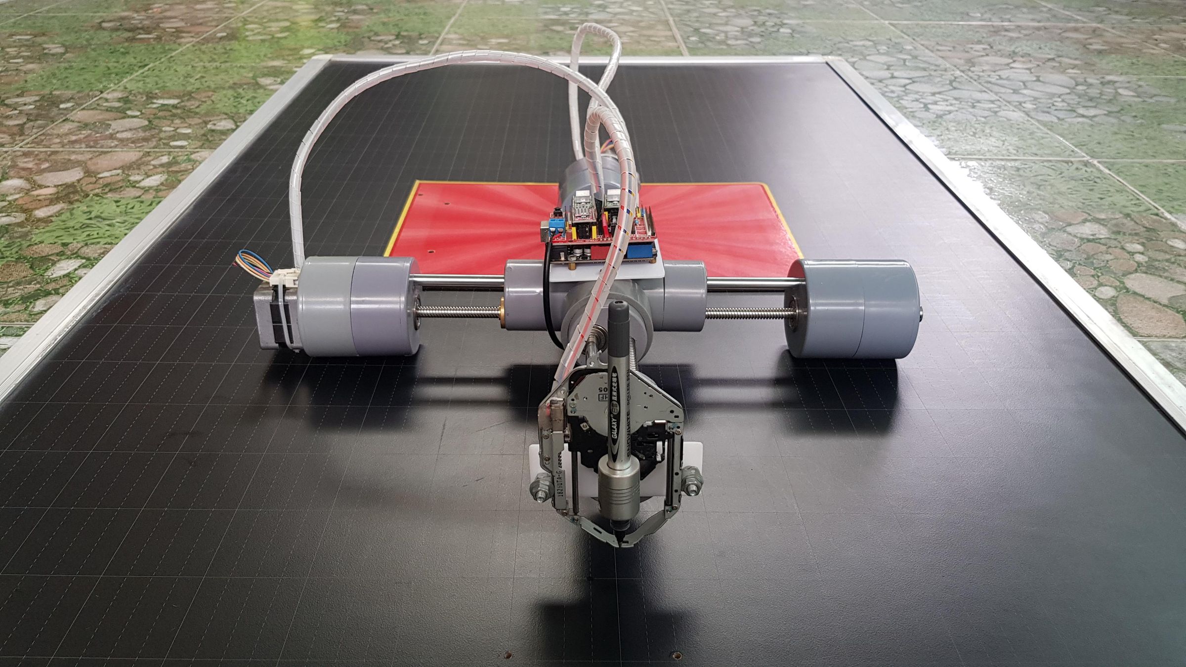 P-CNC Plotter Disguised As a Quadruped Robot : 13 Steps (with Pictures ...