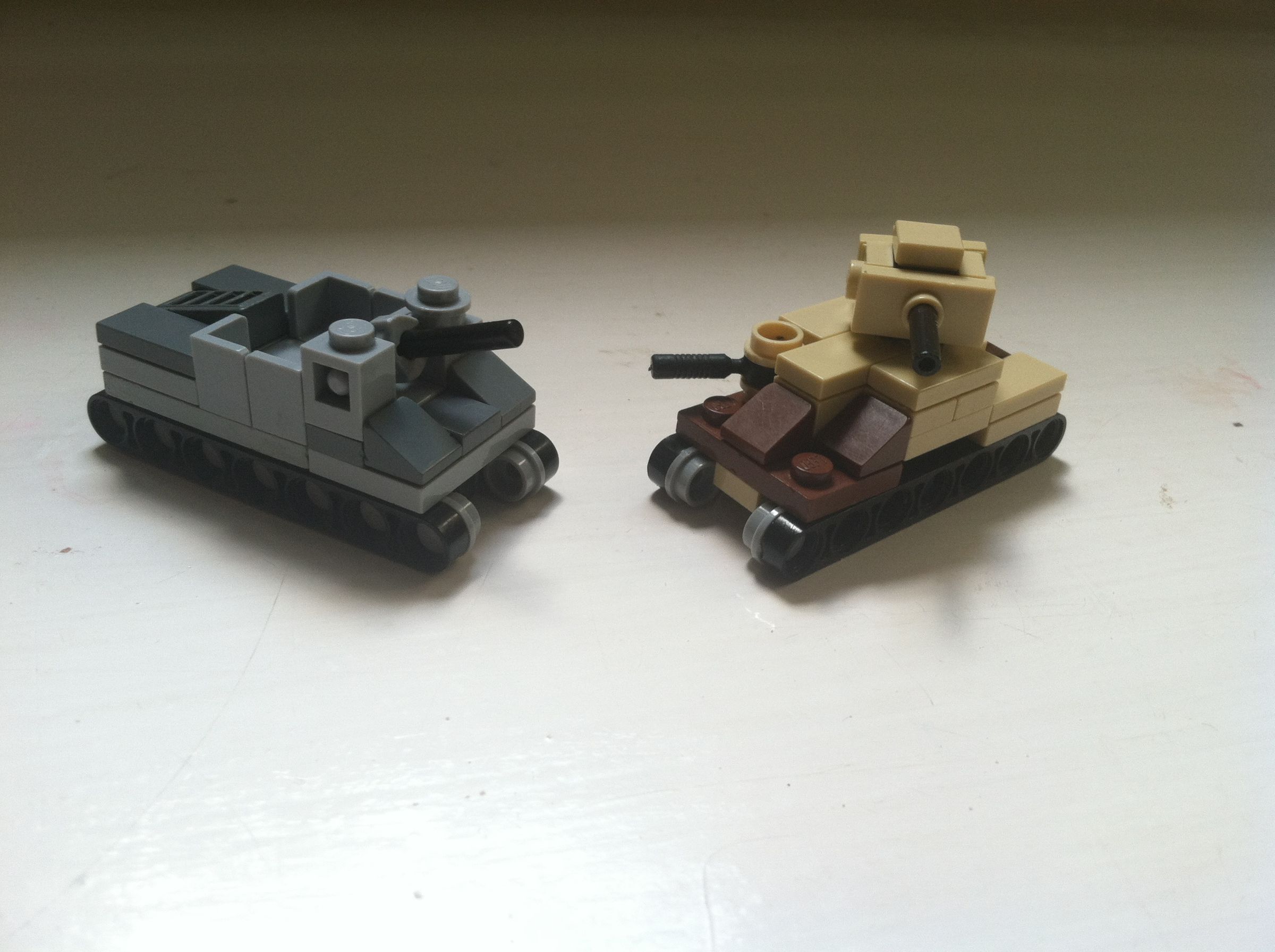 Mini Lego Tanks! : 7 Steps - Instructables