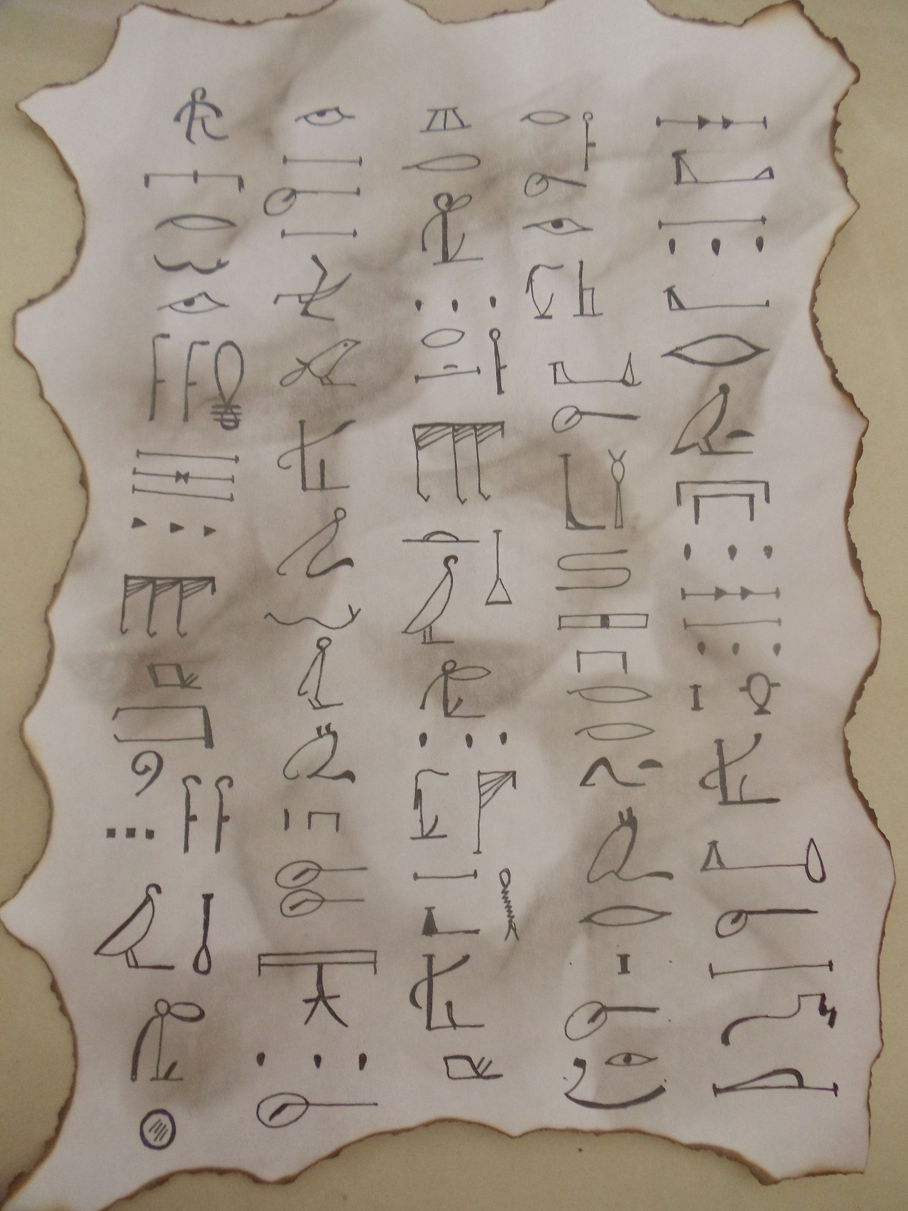 Ancient Egyptian Manuscript : 5 Steps - Instructables
