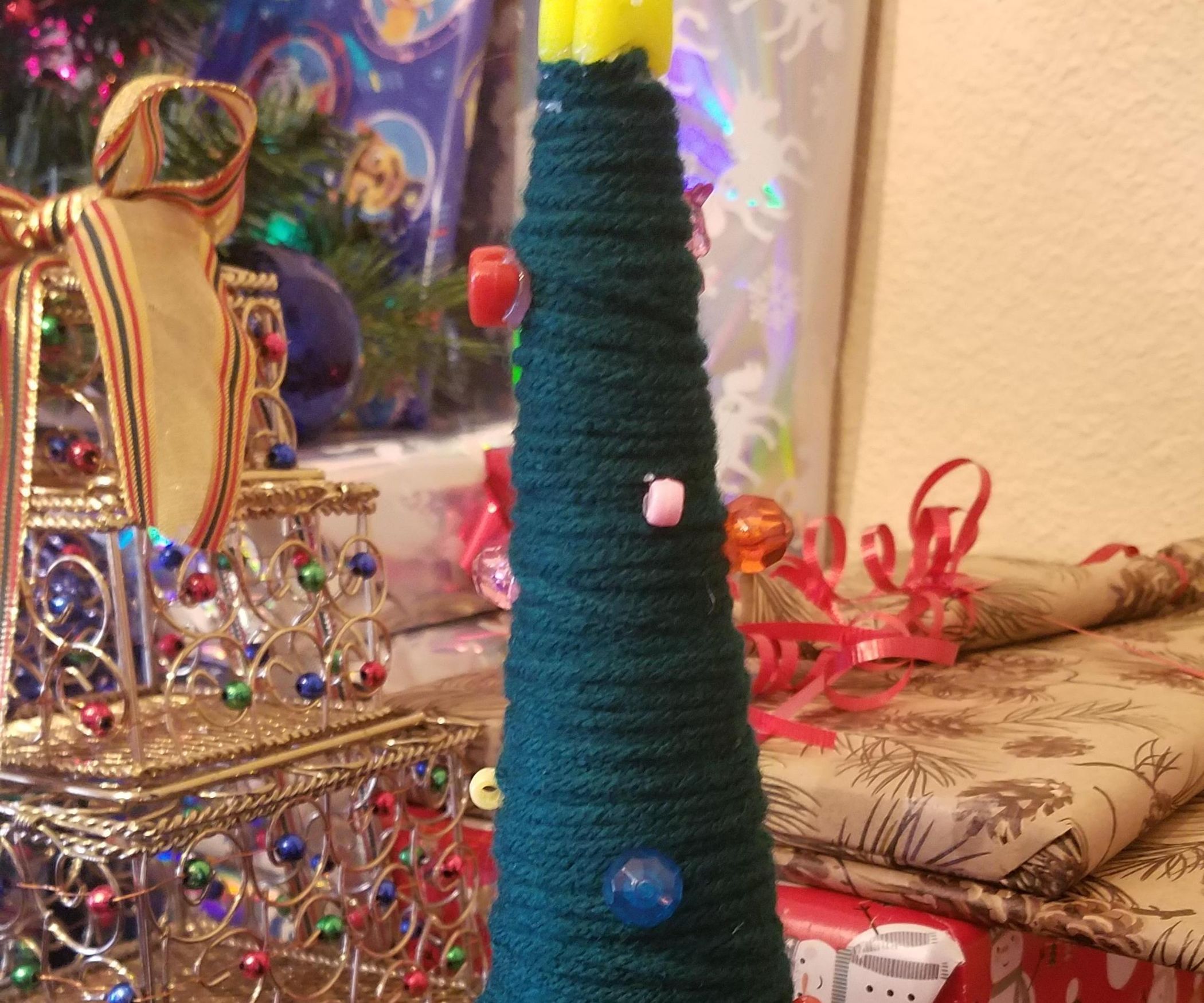 Yarn Christmas Tree : 5 Steps - Instructables