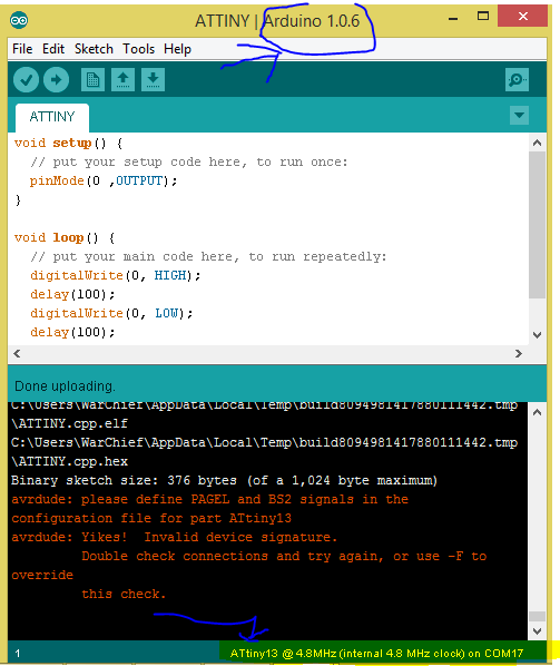 Installing Attiny13 Core Files Instructables