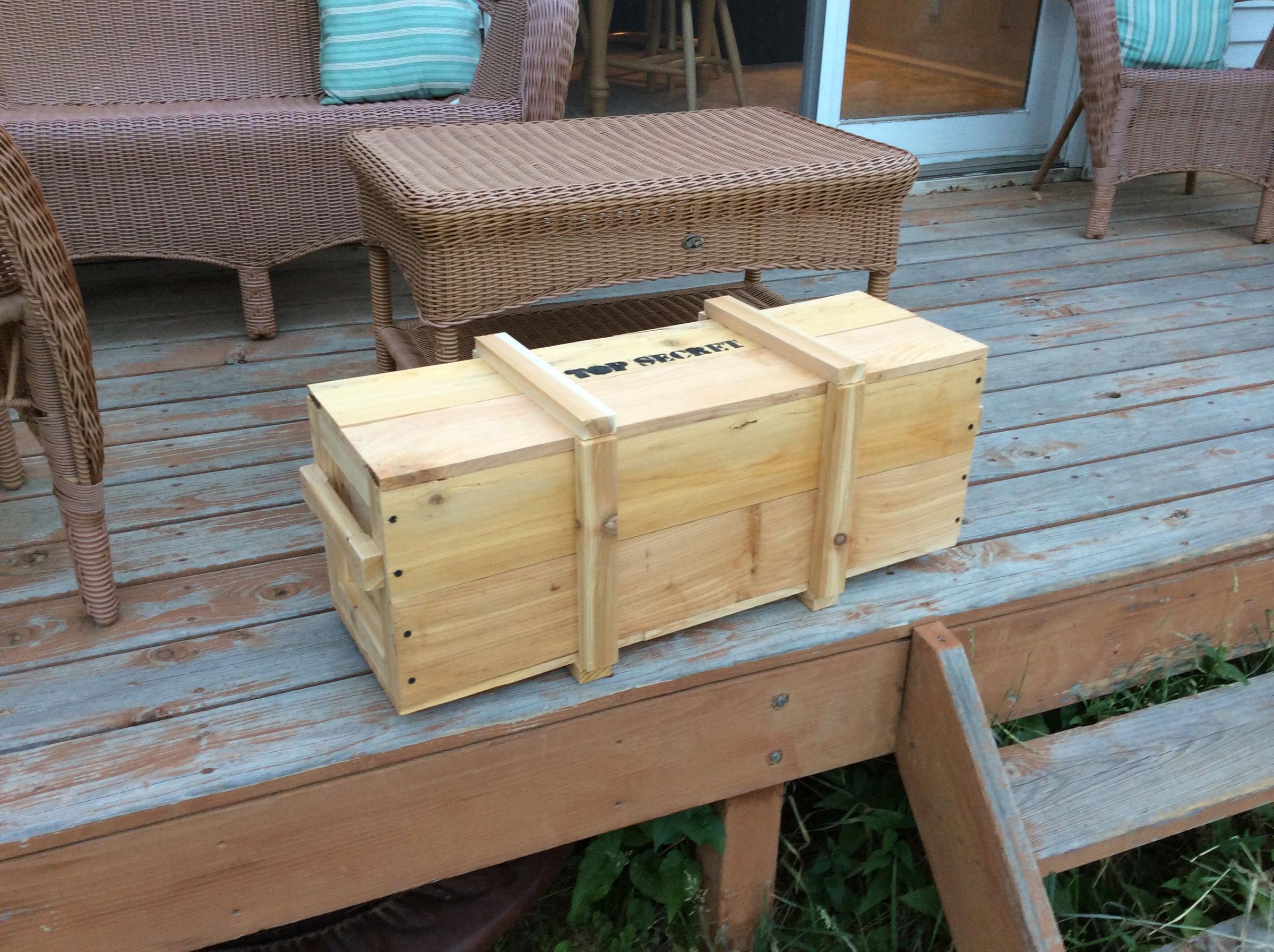 How to Build an Indy Style Ammo Crate : 10 Steps (with Pictures ...