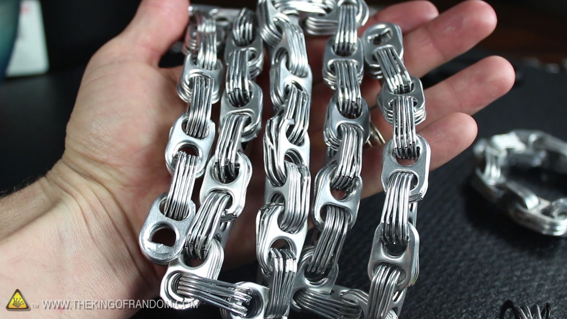 How to Make Chains From Soda Can Tabs : 7 Steps (with Pictures ...