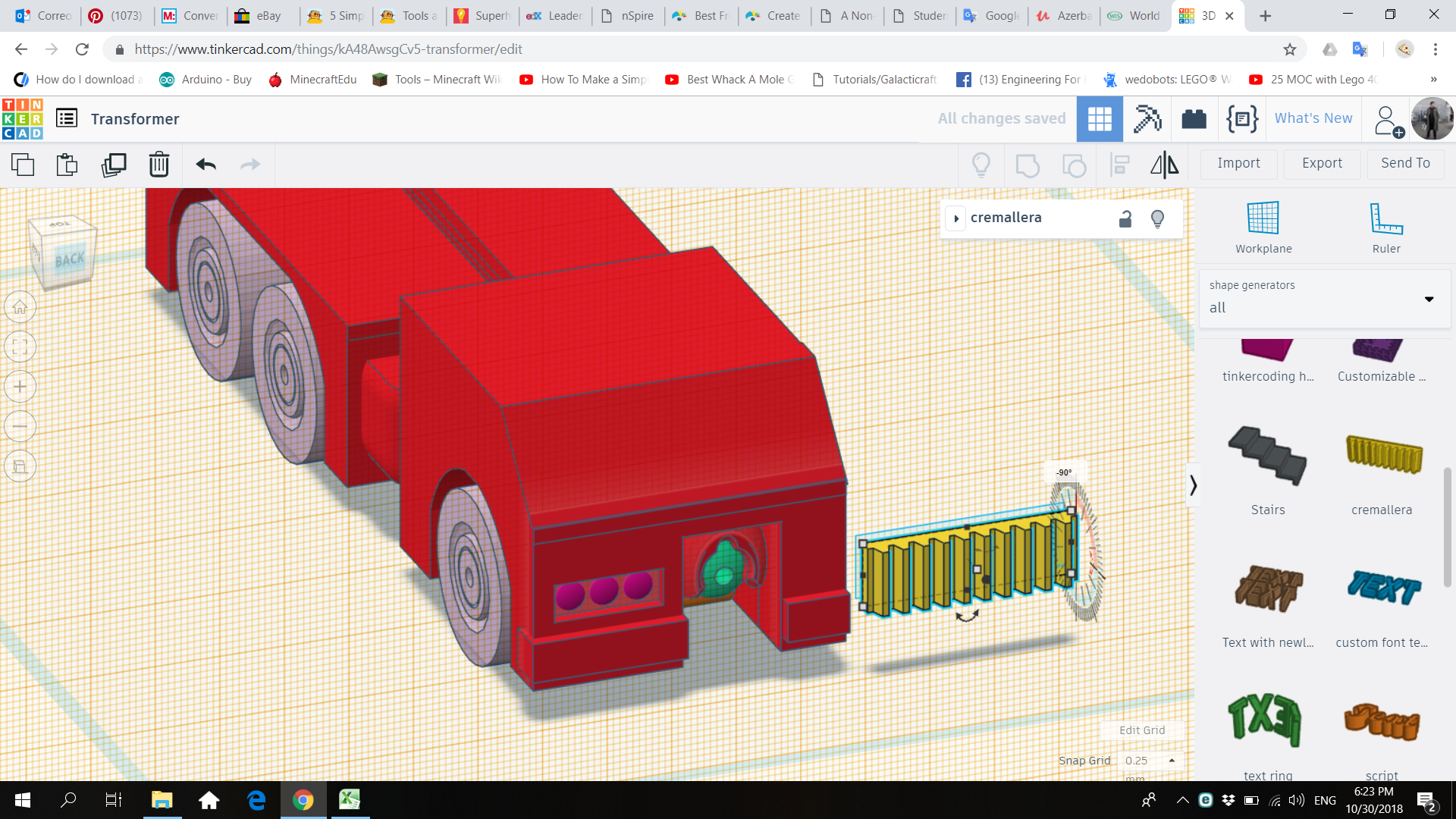 Creating a Transformer With Tinkercad : 15 Steps (with Pictures) - Instructables