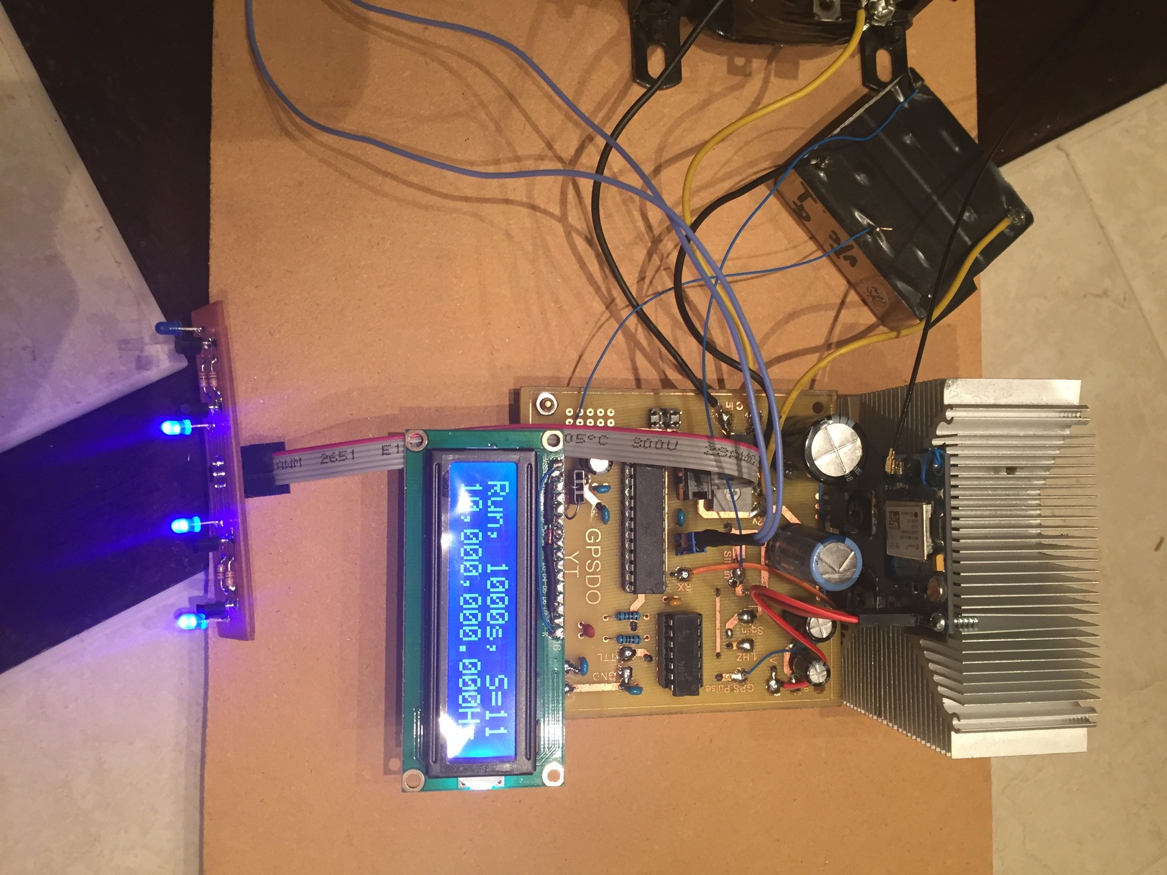 GPSDO YT 10 Mhz Lcd 2x16 With LED, UTC Time and GPS Localisation. : 26 Steps (with Pictures ...