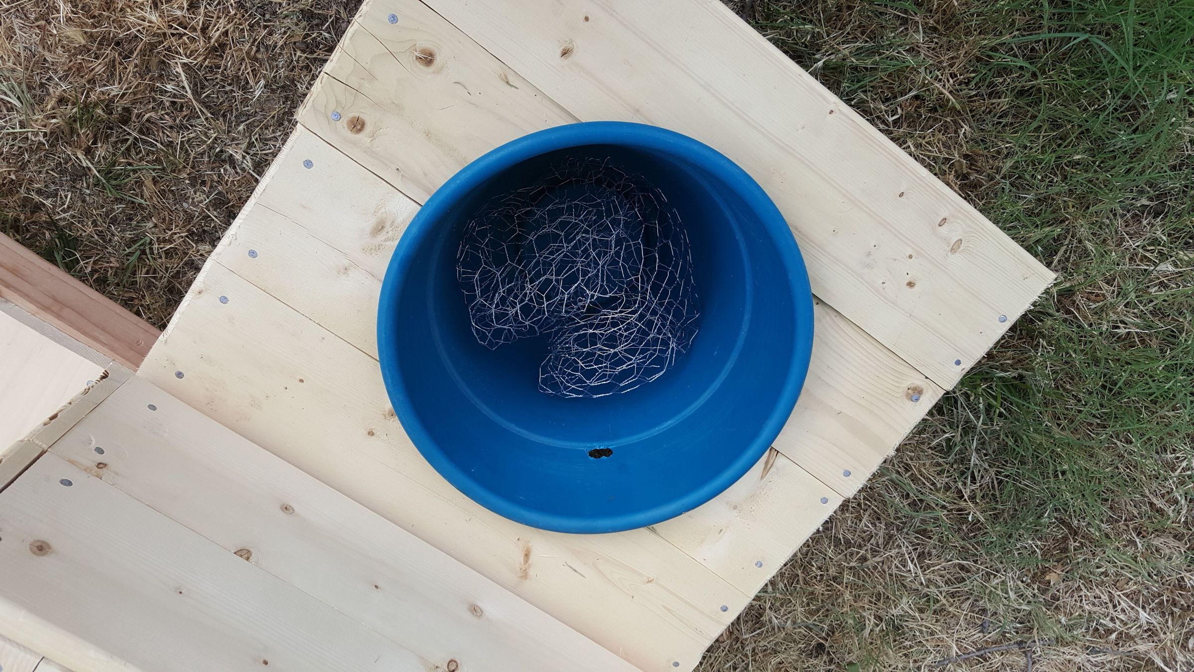 Outdoor Dog Platform With Water Fountain : 3 Steps (with Pictures ...