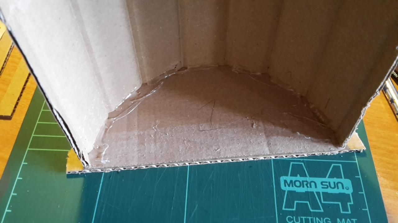 Easy Treasure Chest From Cardboard Box : 9 Steps (with Pictures ...