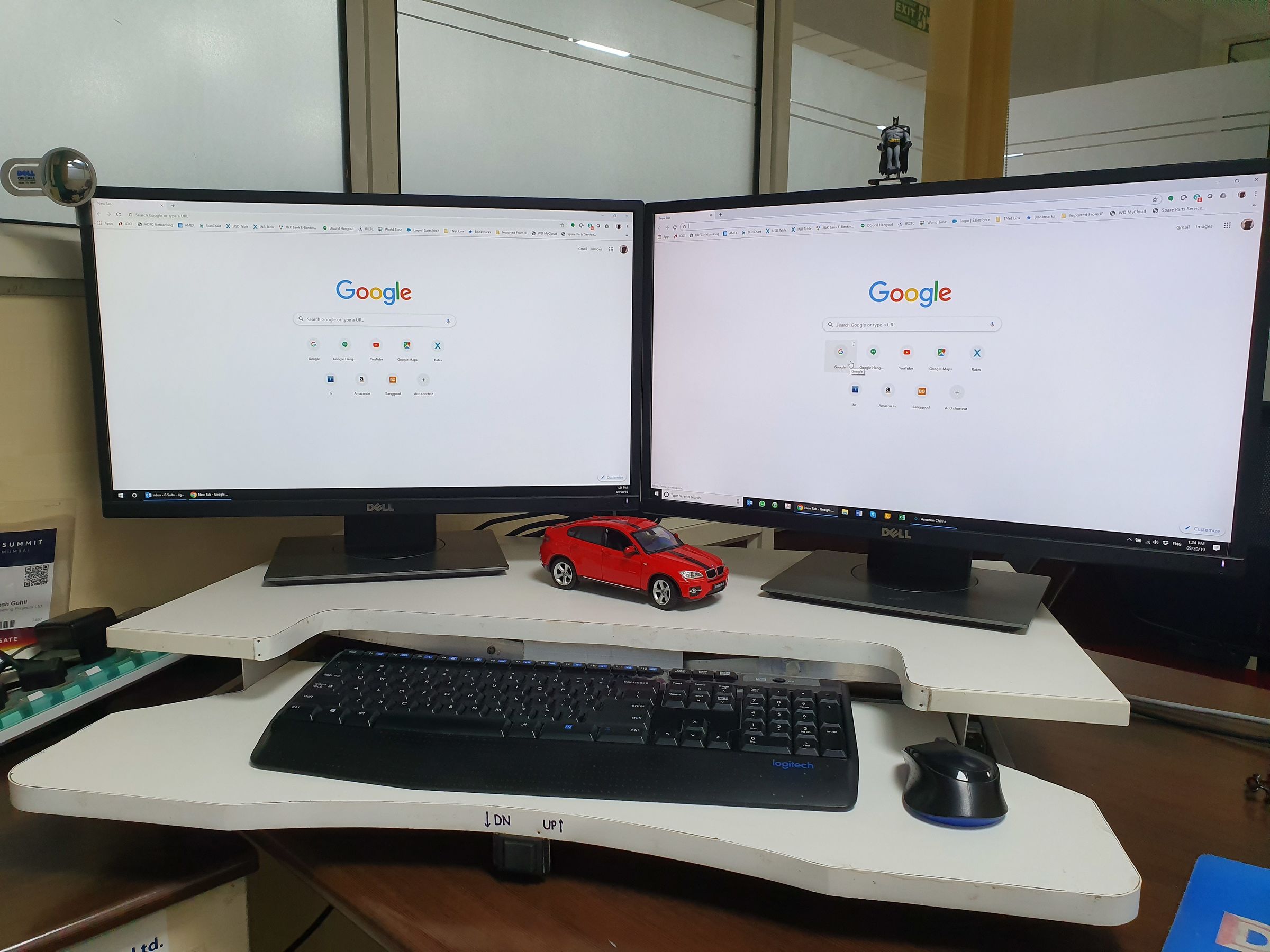 Electric Sit Stand Desk Converter : 7 Steps (with Pictures) - Instructables