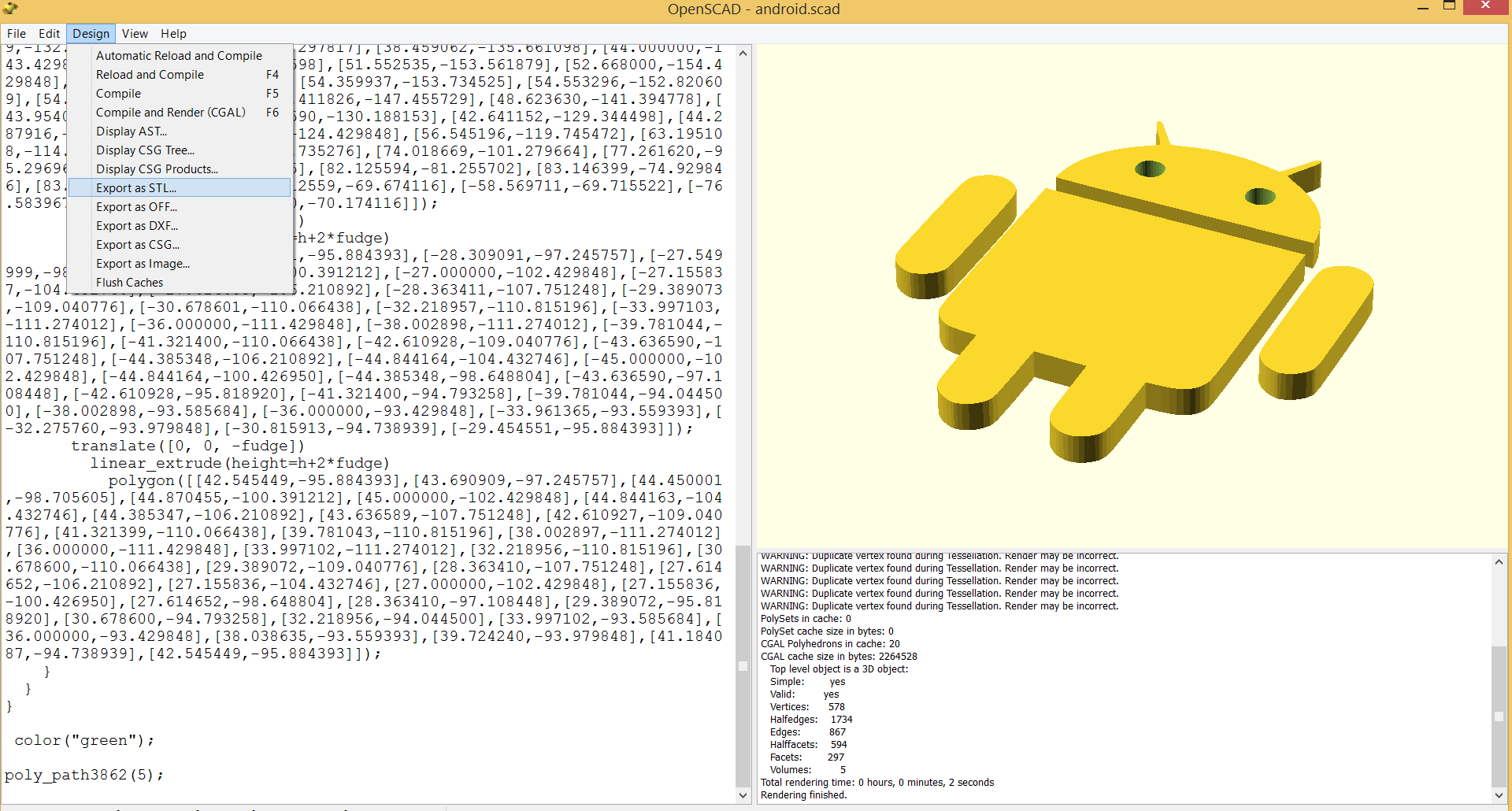 Convert Any 2D Image to a 3D Object Using OpenSCAD (and Only Free Software) : 7 Steps ...