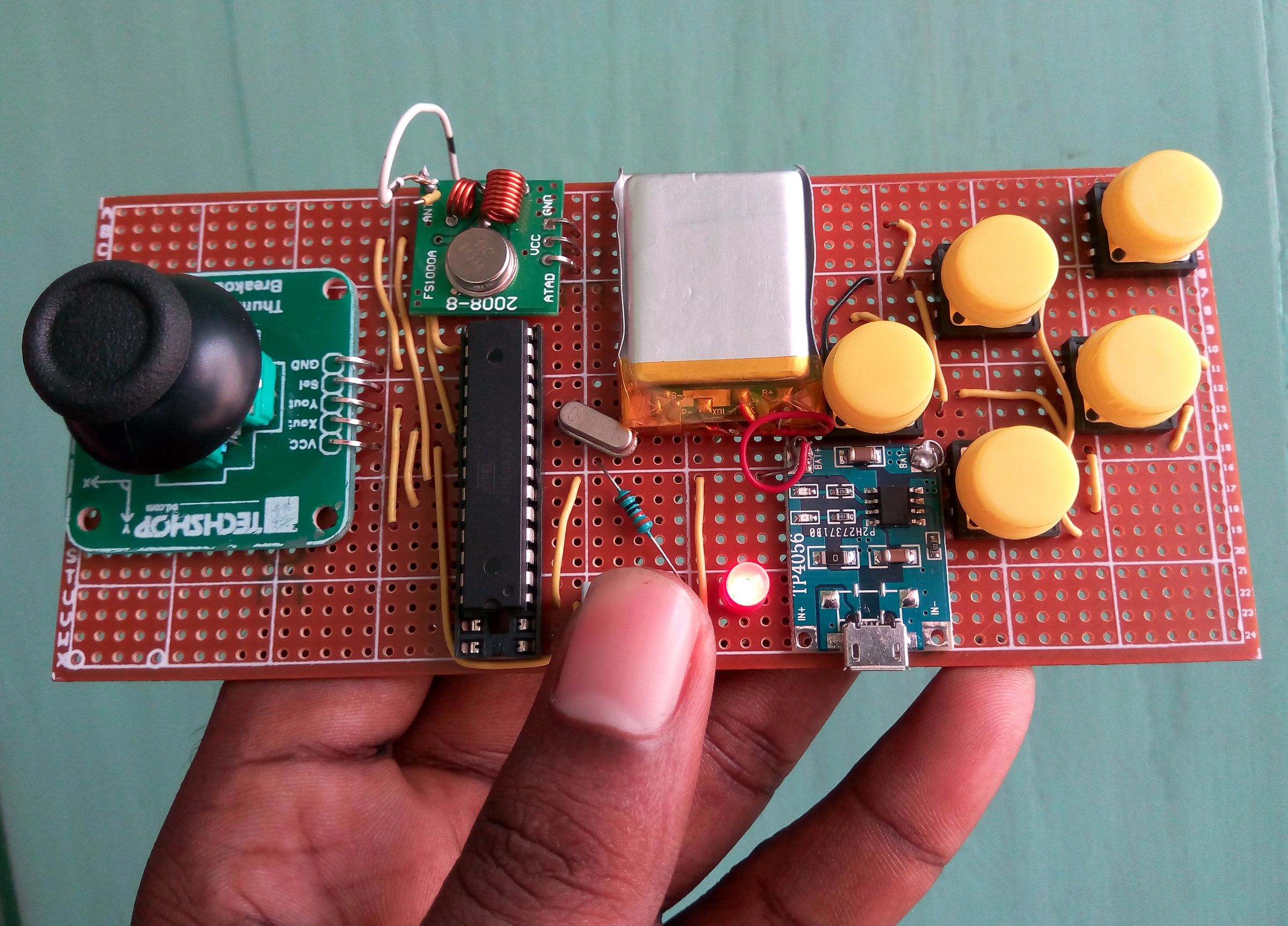 DIY Wireless Joystick (Wireless Gaming) : 11 Steps (with Pictures ...