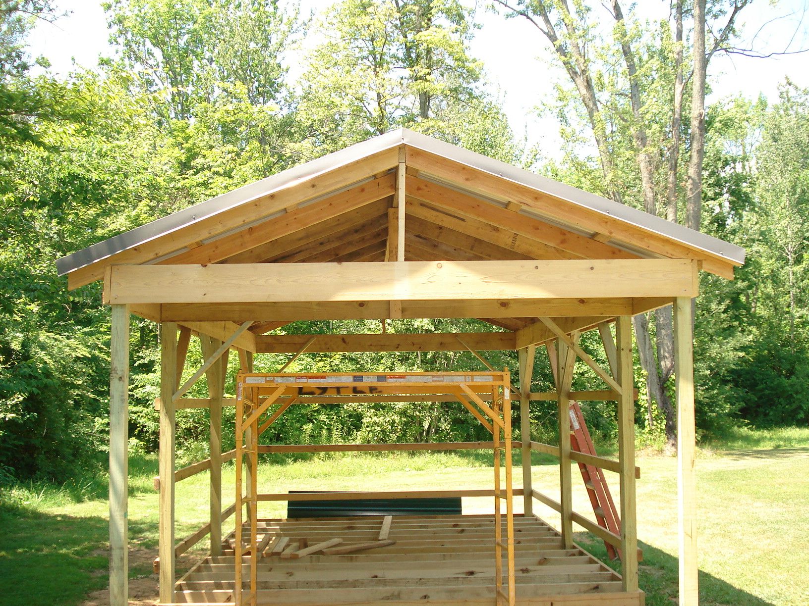 How to Build a 12x20 Cabin on a Budget : 15 Steps (with Pictures ...