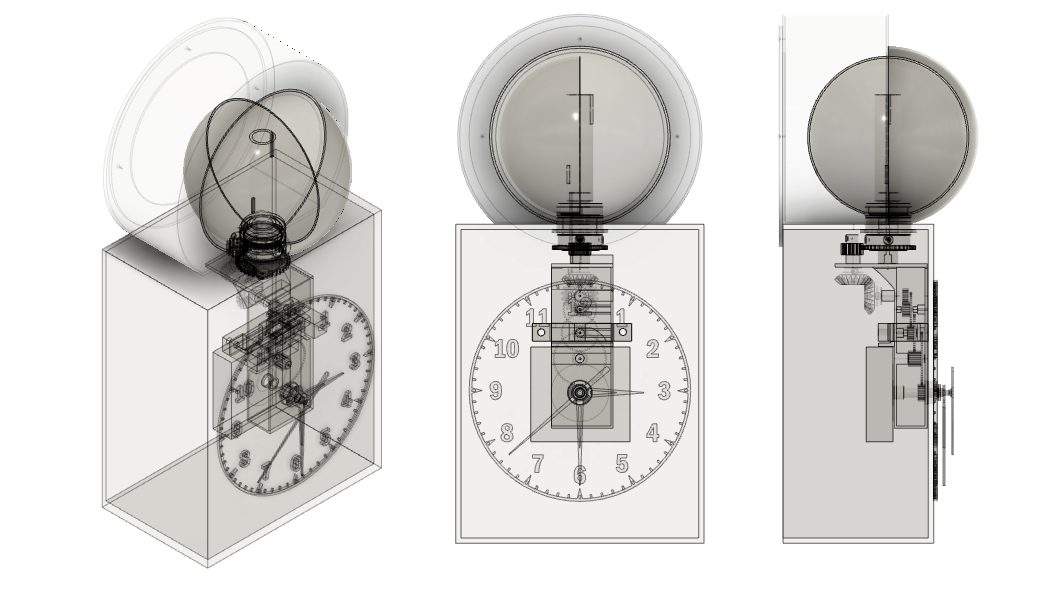 Lighted 3D Moon Phase Clock : 11 Steps (with Pictures) - Instructables