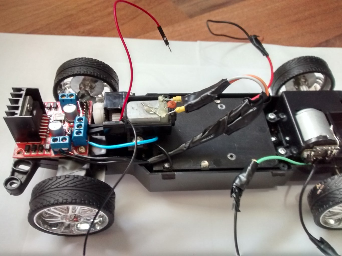 Rc Car To Autonomous Arduino Robot 9 Steps With Pictures