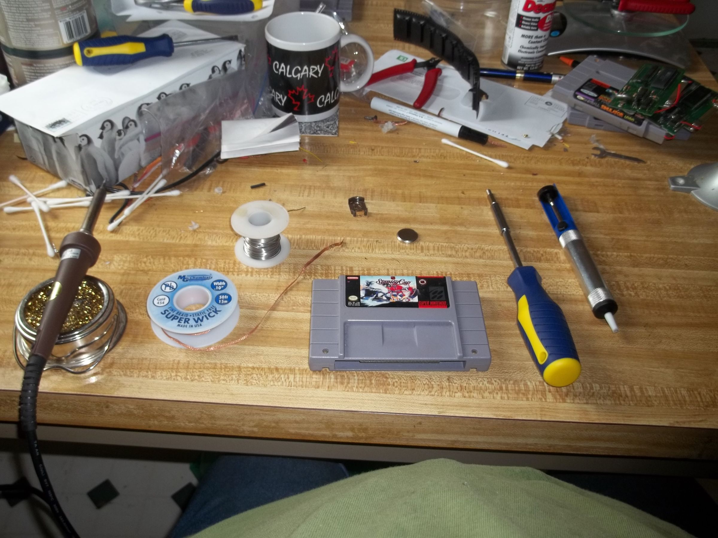 Replacing a CR2032 Snes Cart Battery : 5 Steps (with Pictures ...