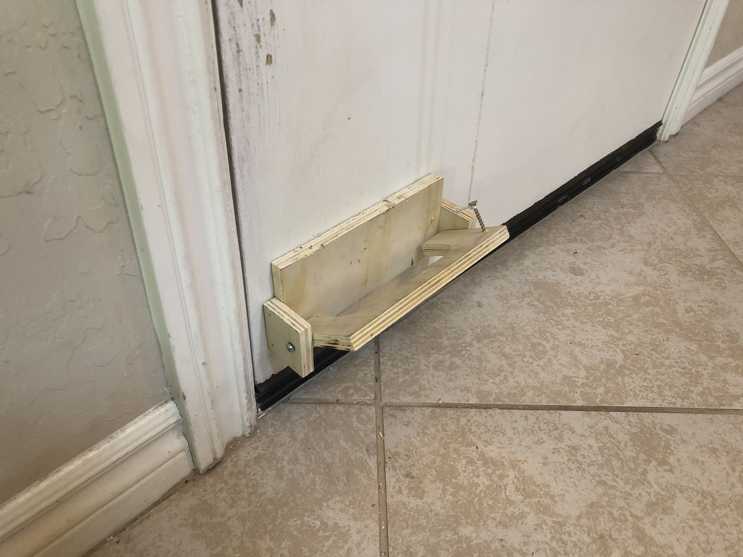 Simple Foot Door Opener : 4 Steps - Instructables