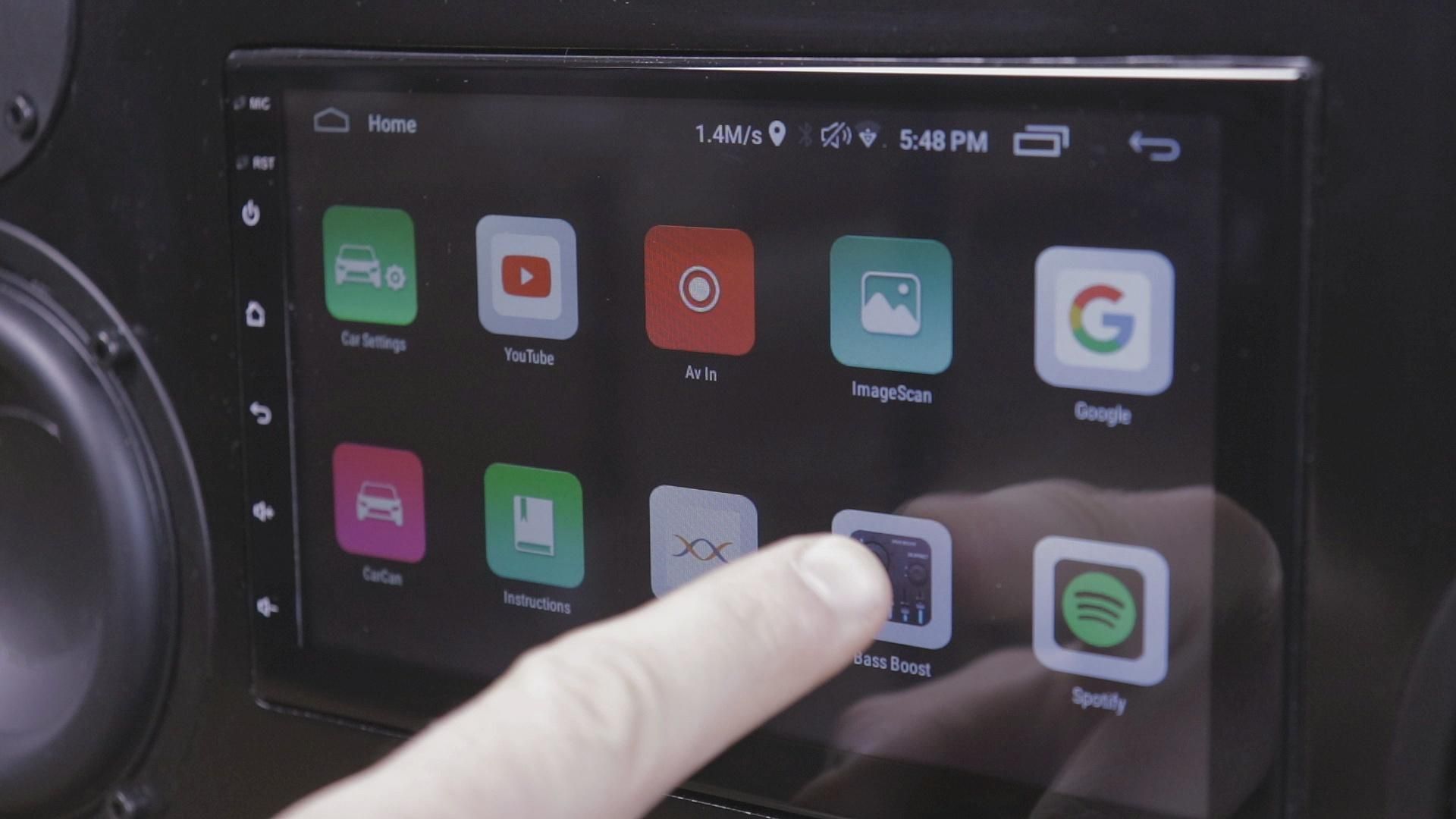 Portable Multimedia Bluetooth Speaker With 7" Screen : 5 Steps (with ...