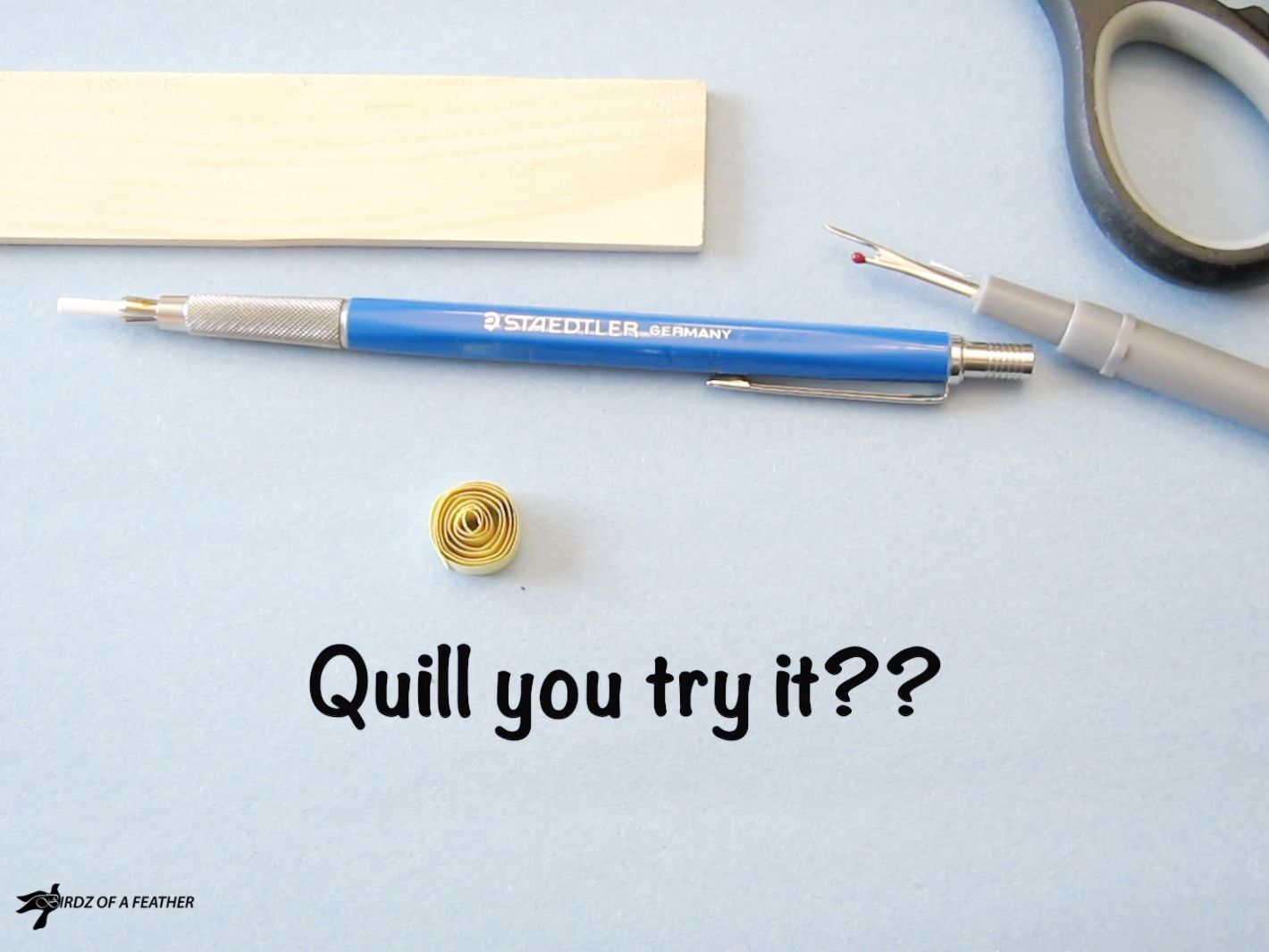 DIY Quilling Tool From Junk Drawer Finds! : 10 Steps (with Pictures ...