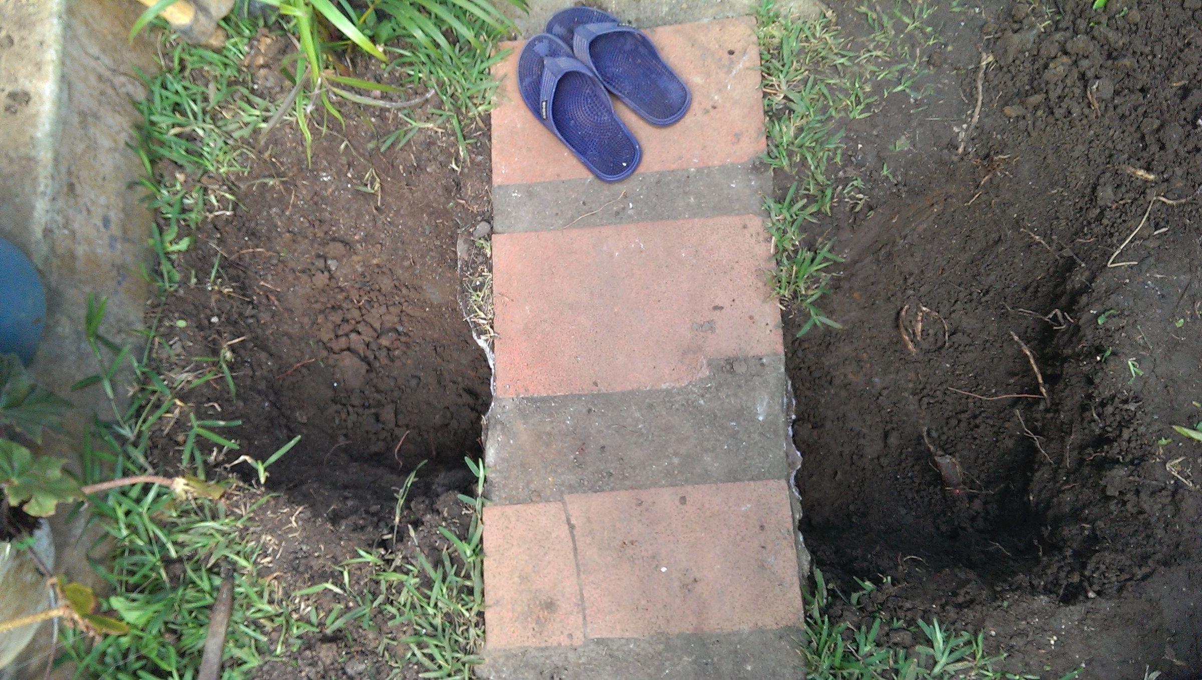 How to Tunnel Under a Side Walk/Walkway Path. - Instructables