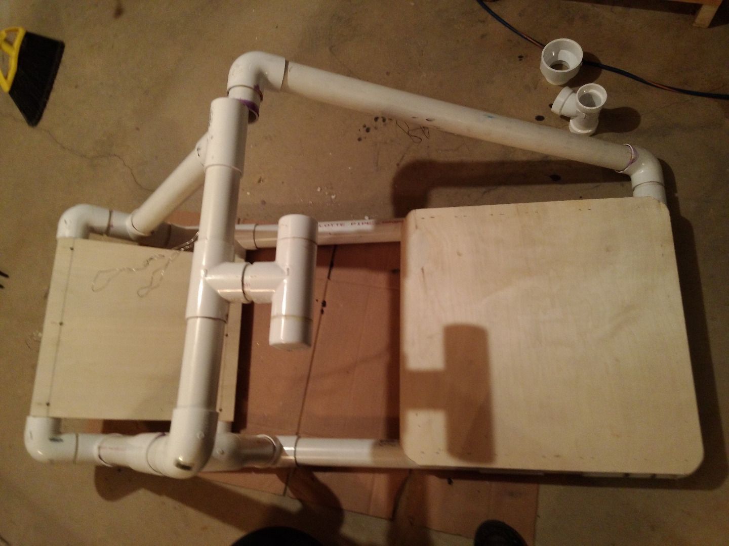 PVC Racing Simulator Pod : 5 Steps (with Pictures) - Instructables