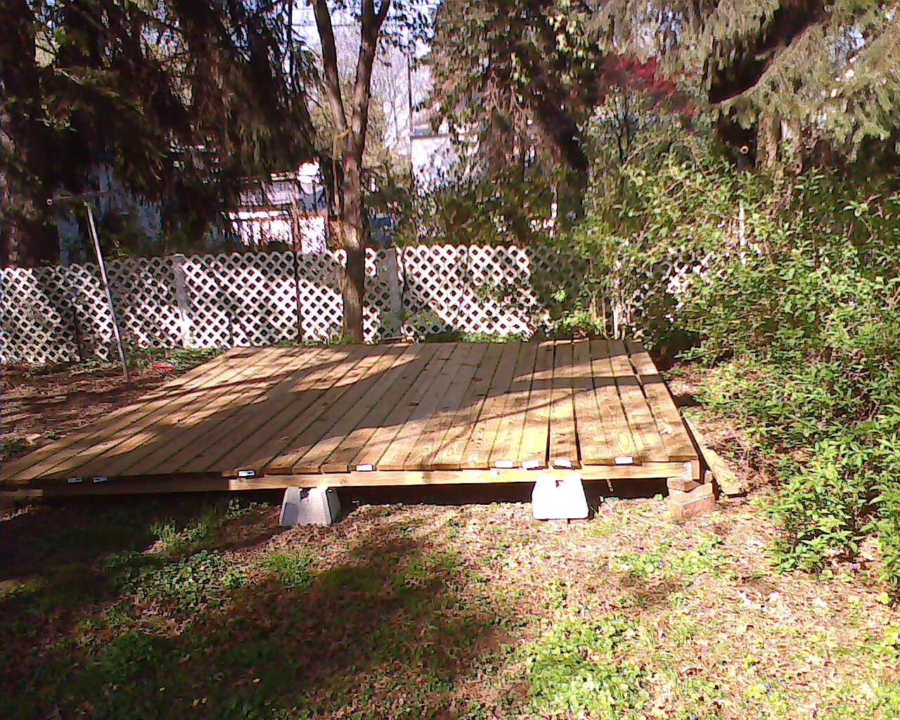 How to Build a Floating Deck : 3 Steps - Instructables