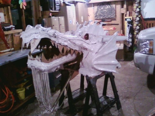 shrek dragon head DIY Project - Step-by-Step DIY Project | FindingDIY