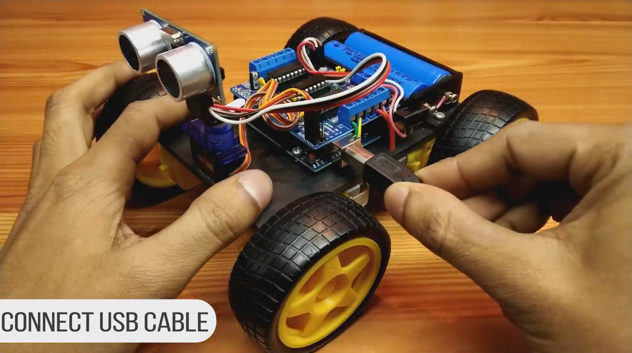 DIY Arduino Obstacle Avoiding Car at Home : 5 Steps - Instructables